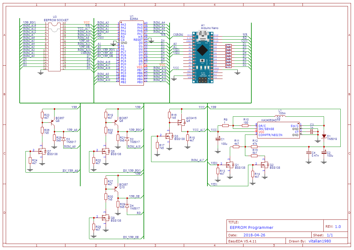 Gallery | Parallel ROM Programmer | Hackaday.io