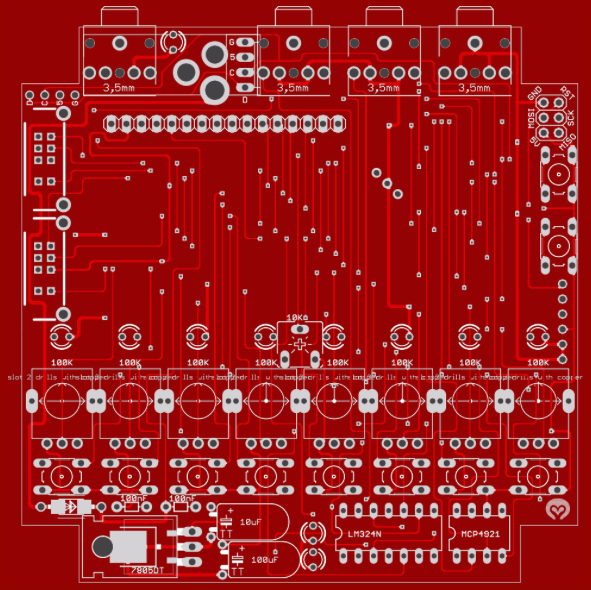 Gallery | Arduino Urbium Sequencer MIDI CV GATE 8 STEPS | Hackaday.io