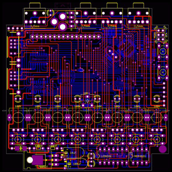 Gallery | Arduino Urbium Sequencer MIDI CV GATE 8 STEPS | Hackaday.io