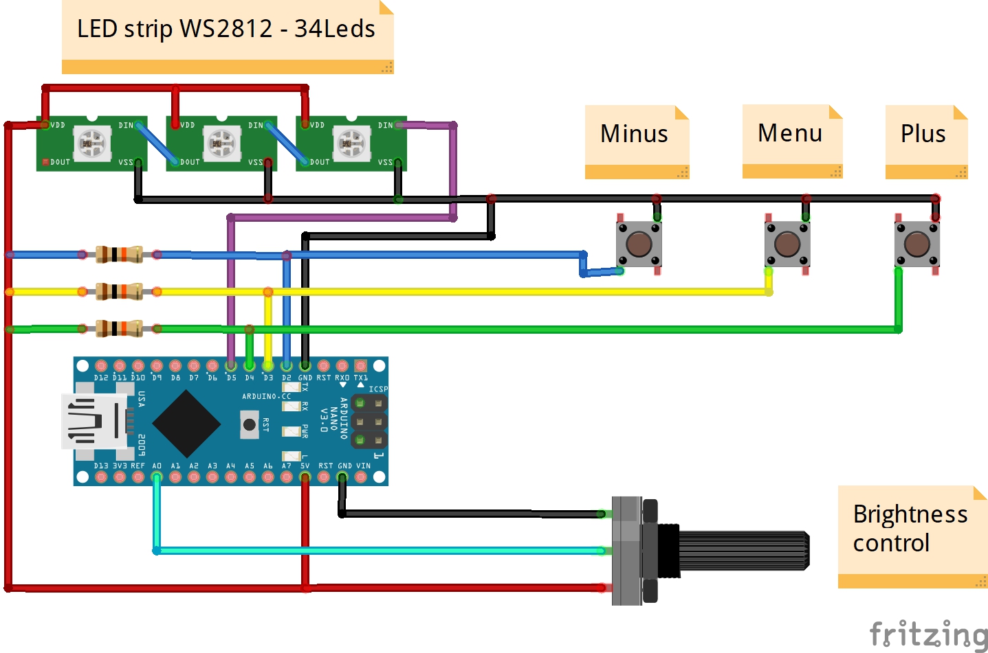 DIY Unusual Arduino Linear Clock | Hackaday.io