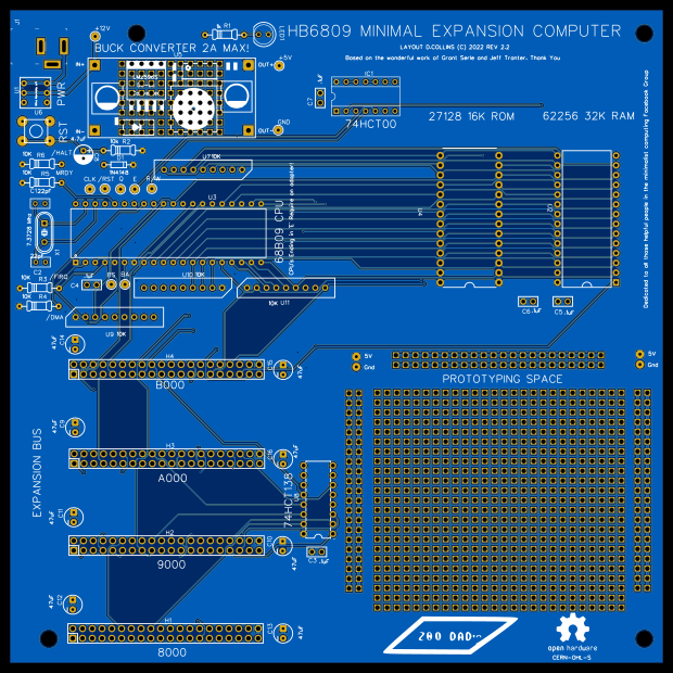Gallery | HB6809 Homebrew computer | Hackaday.io
