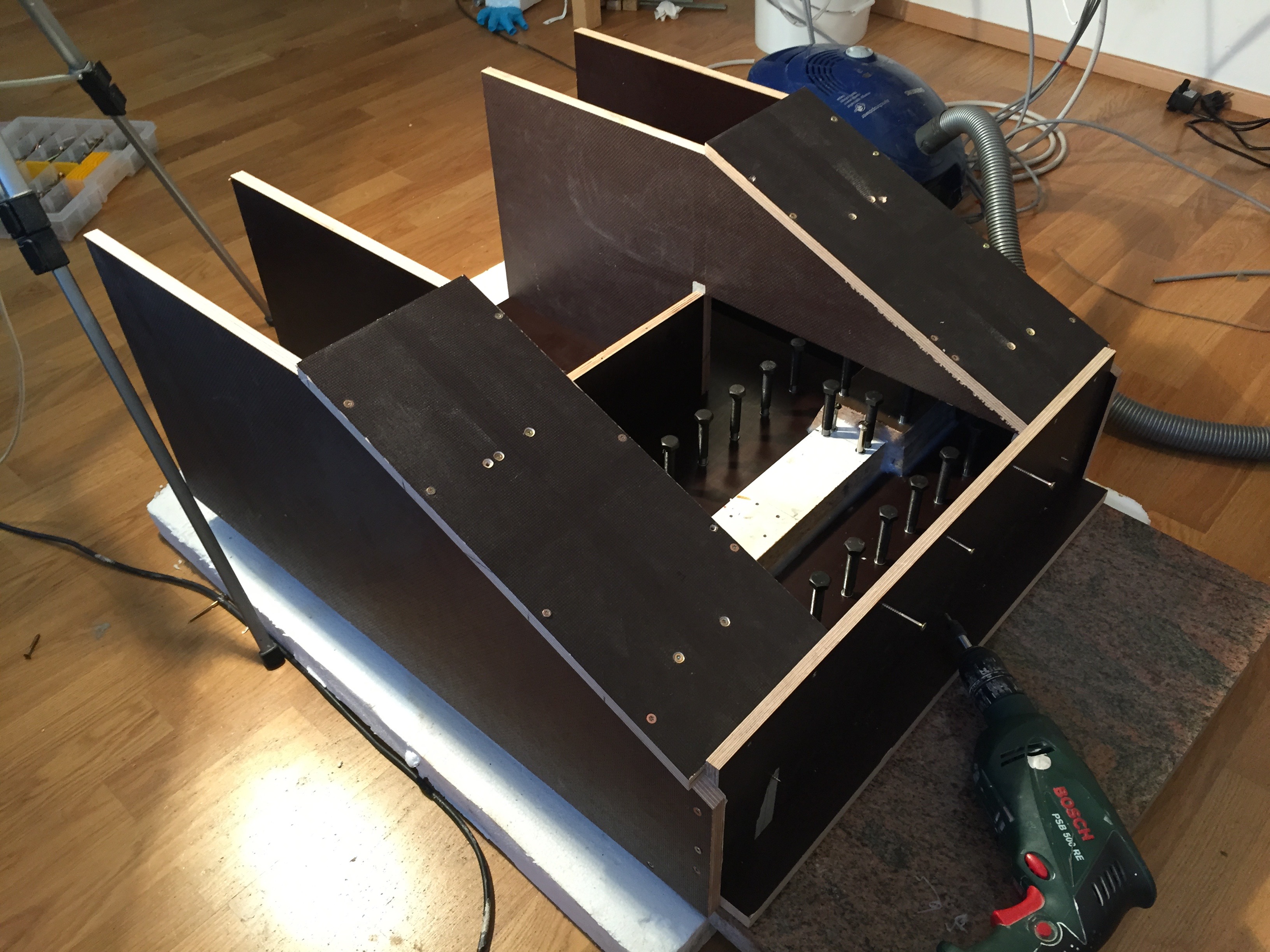 Gallery | Epoxy concrete CNC milling machine | Hackaday.io