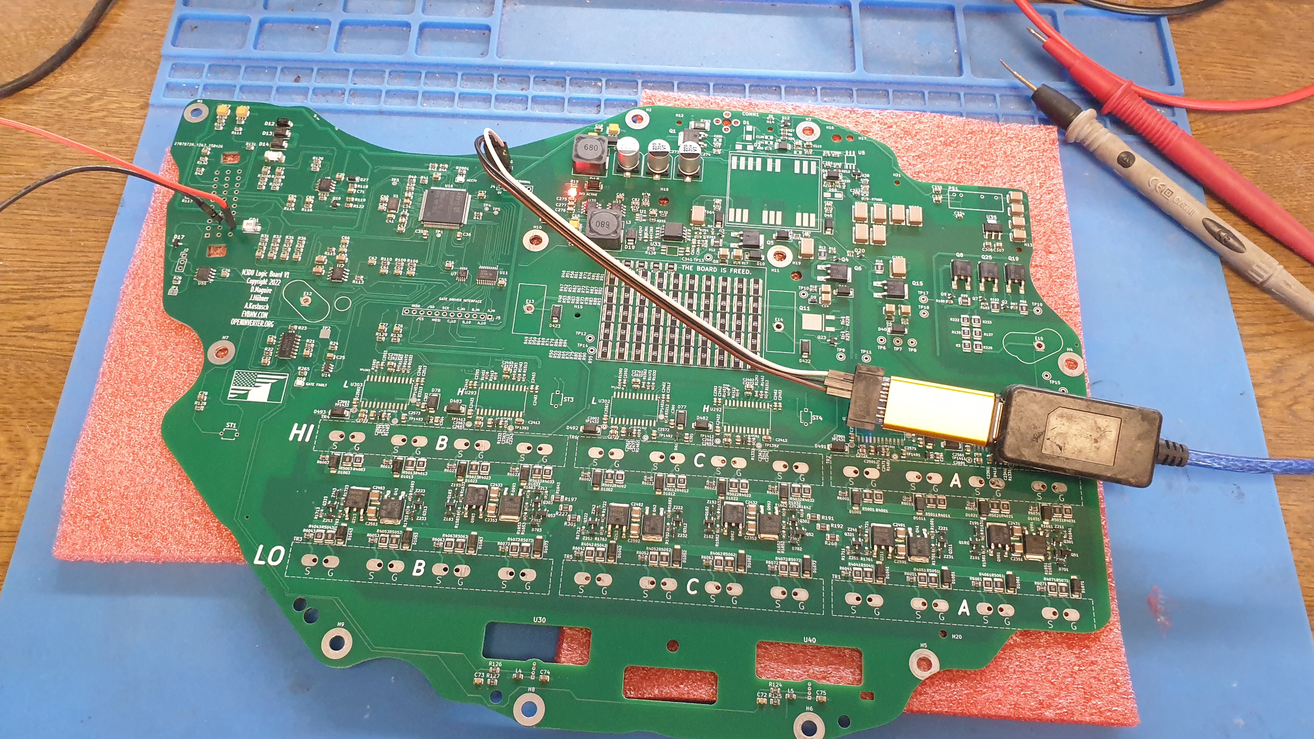Gallery | Tesla Model 3 Y Drive Unit Open Source Logic Board | Hackaday.io