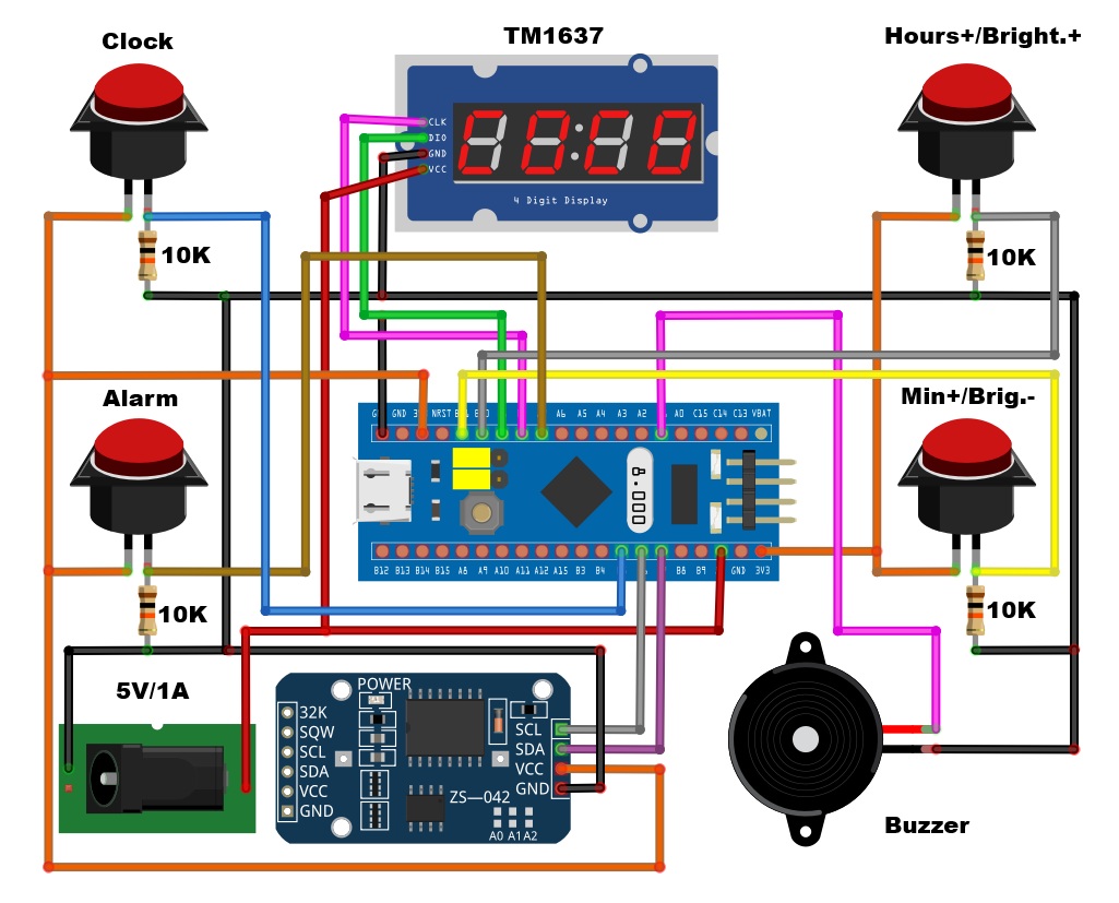 Gallery | DIY STM32 Alarm Clock with 7-Segment Display | Hackaday.io