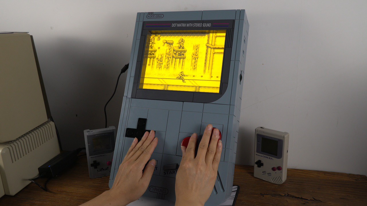 Big Game Boy Electroluminescent screen | Hackaday.io