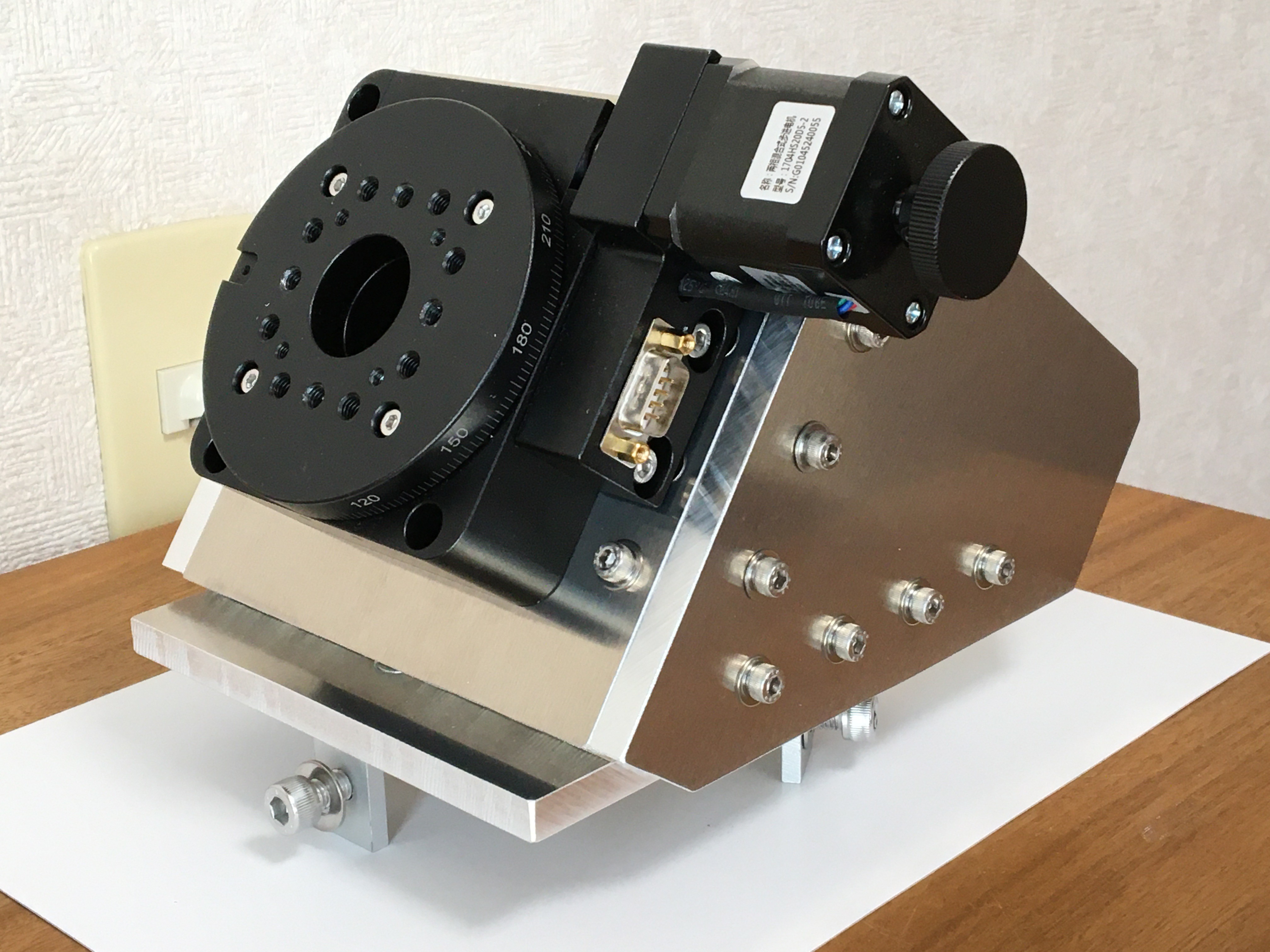 Equatorial Mount using Rotarystage, 6502 Computer | Hackaday.io