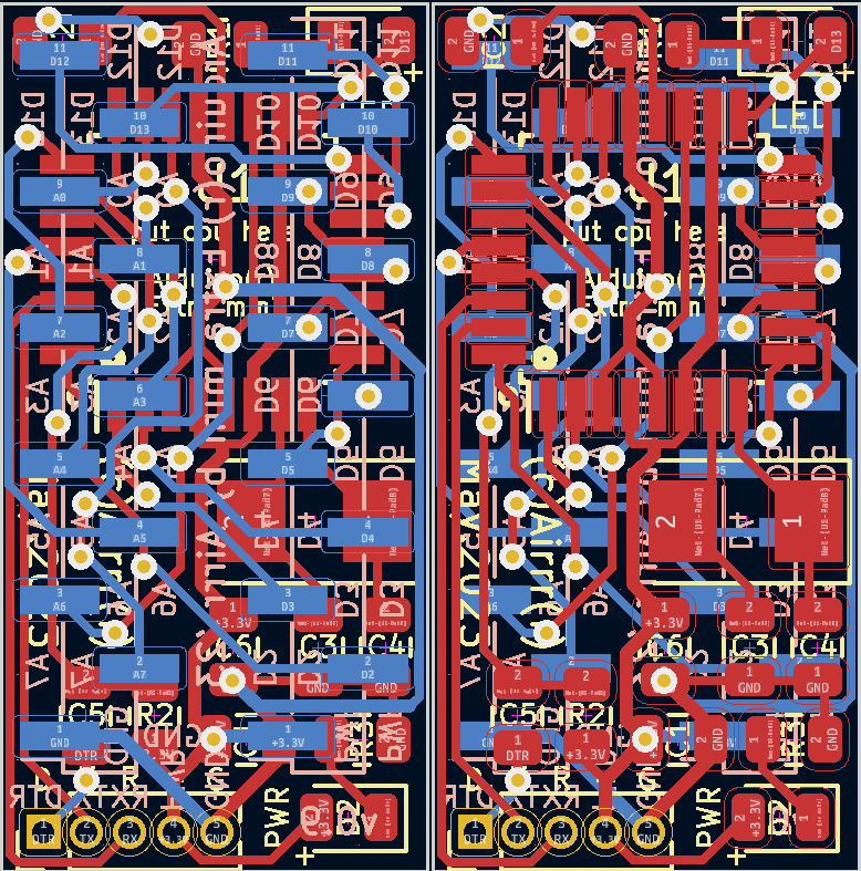 Gallery | AArduino ATmega328p extra mini board. | Hackaday.io