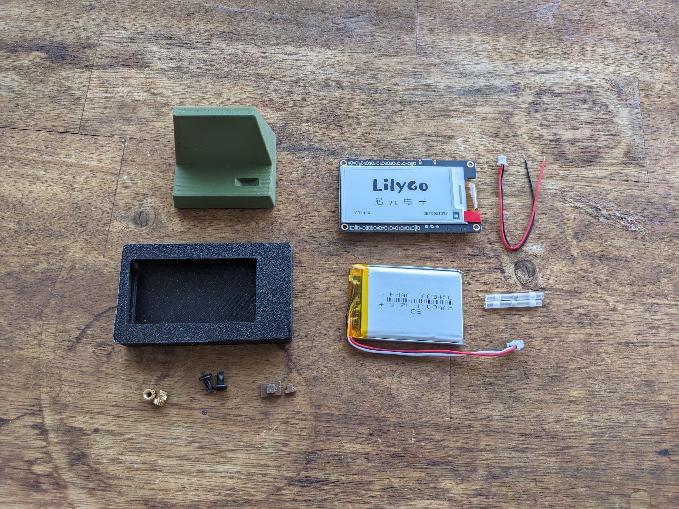 Gallery | Git Contributions E-Ink Display | Hackaday.io