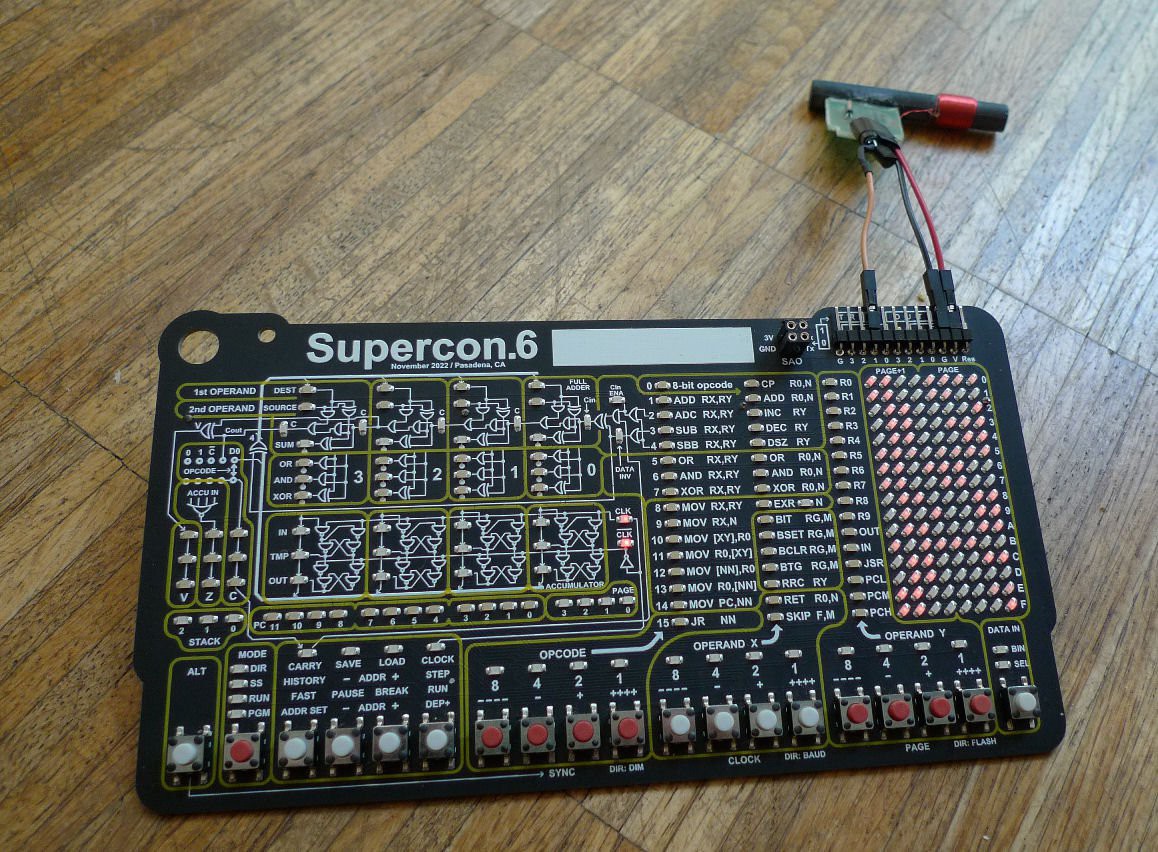 Gallery | DCF Clock with Voja 4 Supercon badge | Hackaday.io