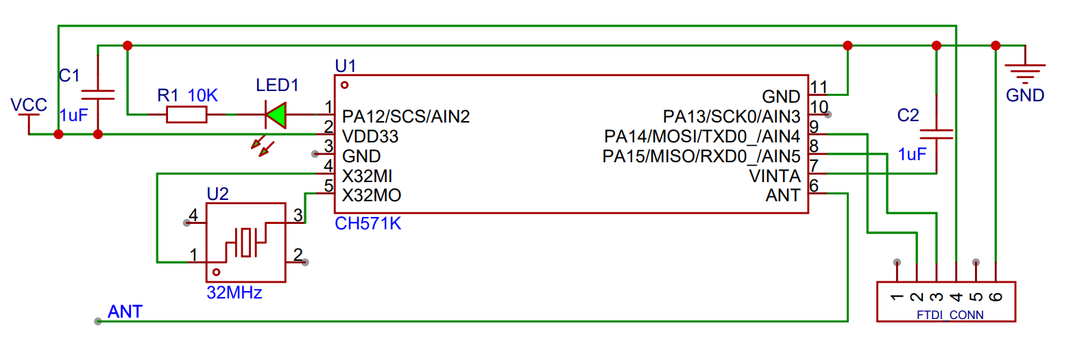 Dead-bug BLE LED blinky | Hackaday.io