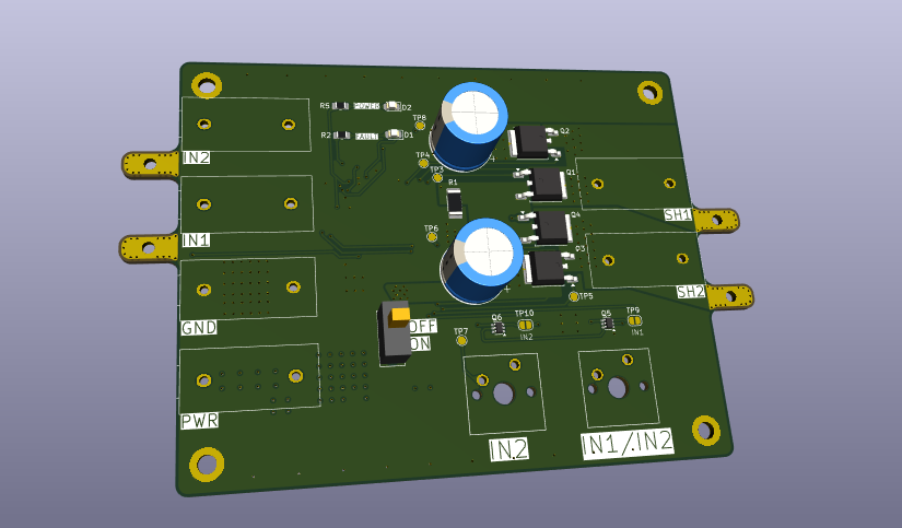 Gallery | H-Bridge Driver Board (TI DRV8702) | Hackaday.io
