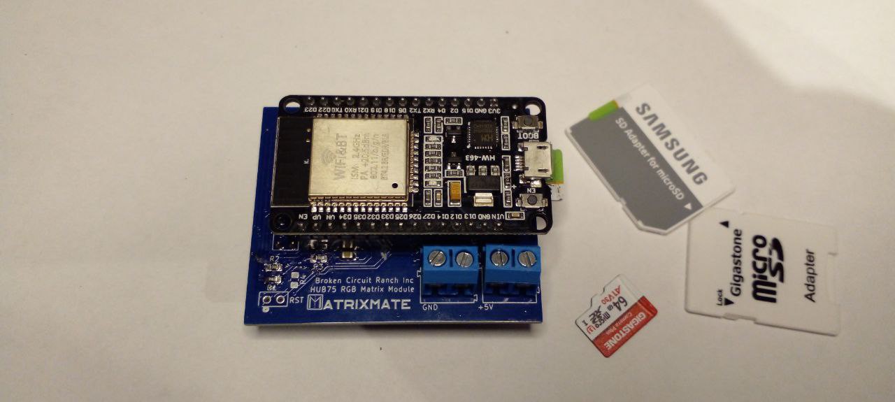 Gallery | MatrixMate a RGB Hub75 Module | Hackaday.io