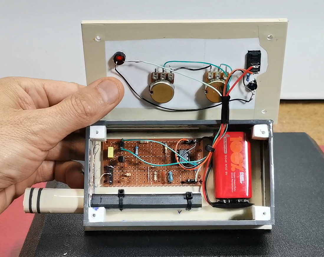 DIY Simple Sensitive Pinpointer Metal Detector | Hackaday.io