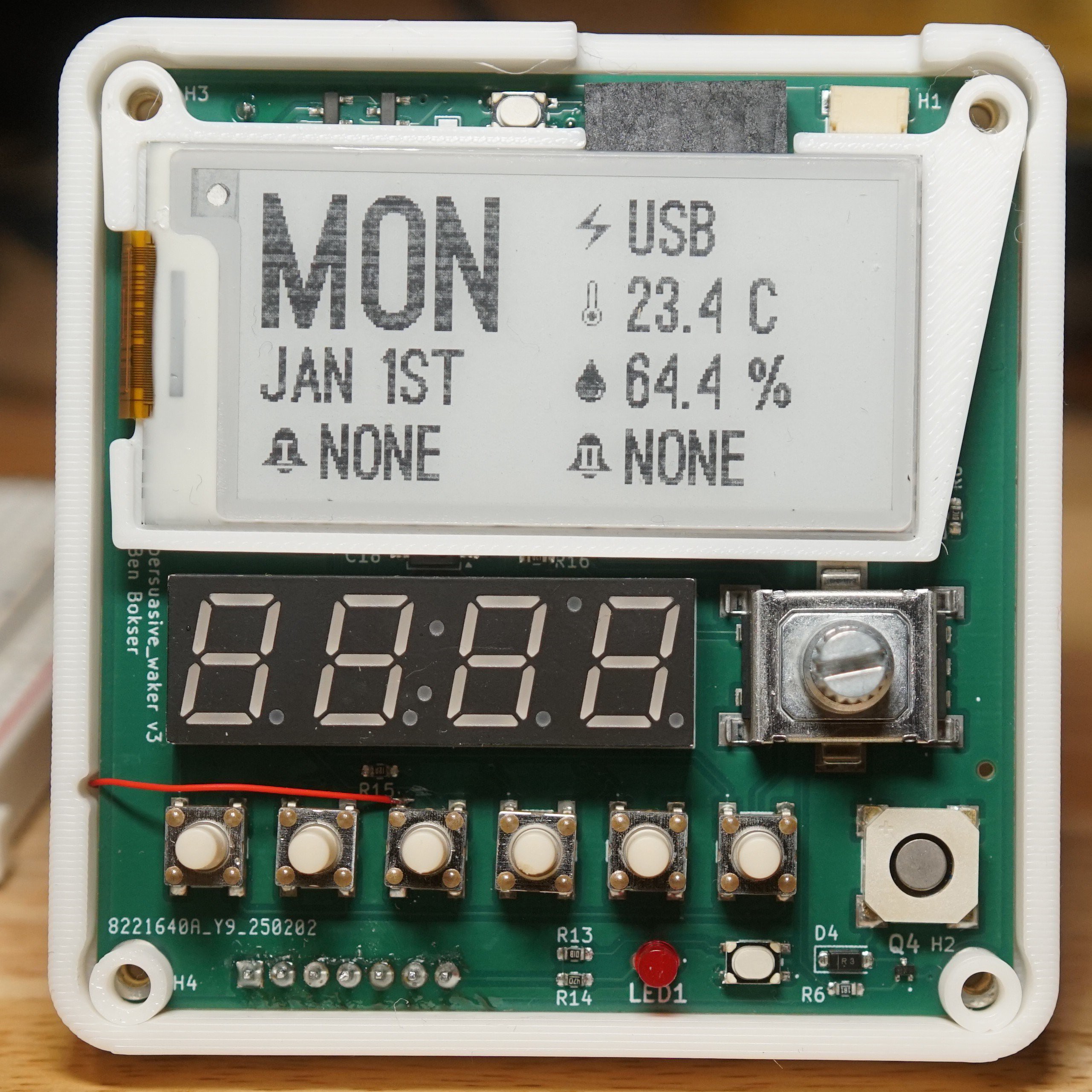Gallery | Anti-Snooze Alarm Clock | Hackaday.io