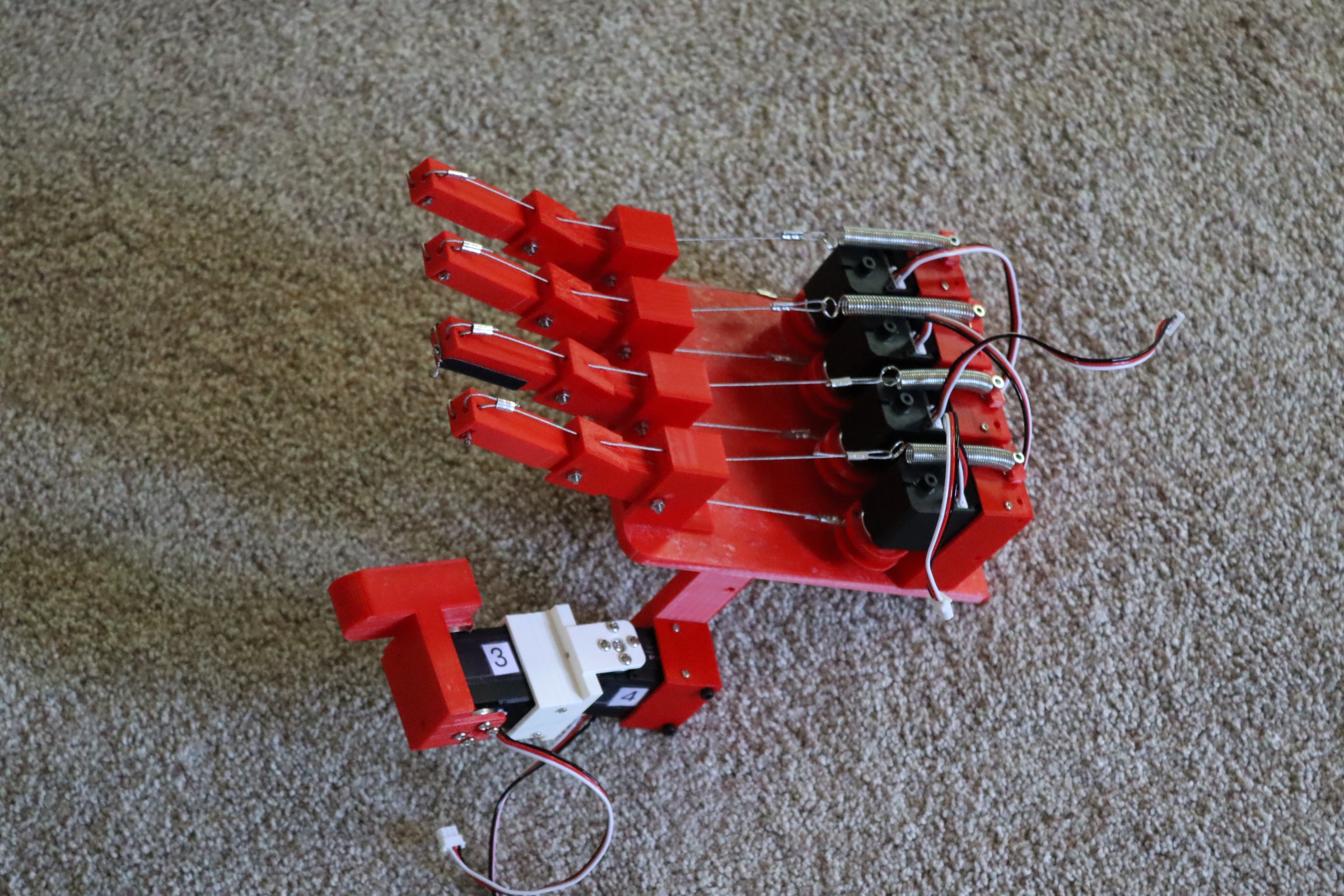 Gallery | Five Finger Robot Hand | Hackaday.io