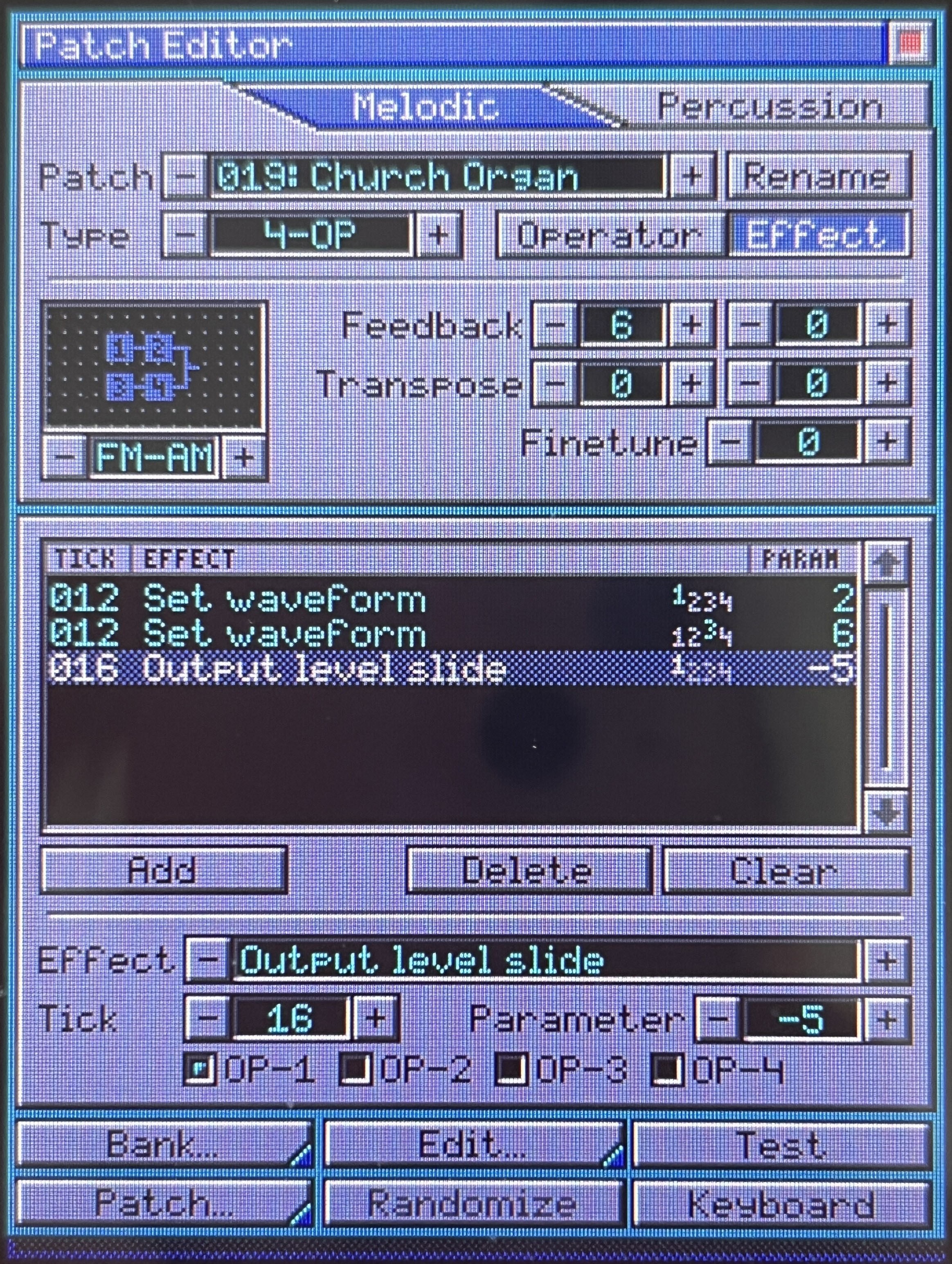 The New Patch Editor | Details | Hackaday.io