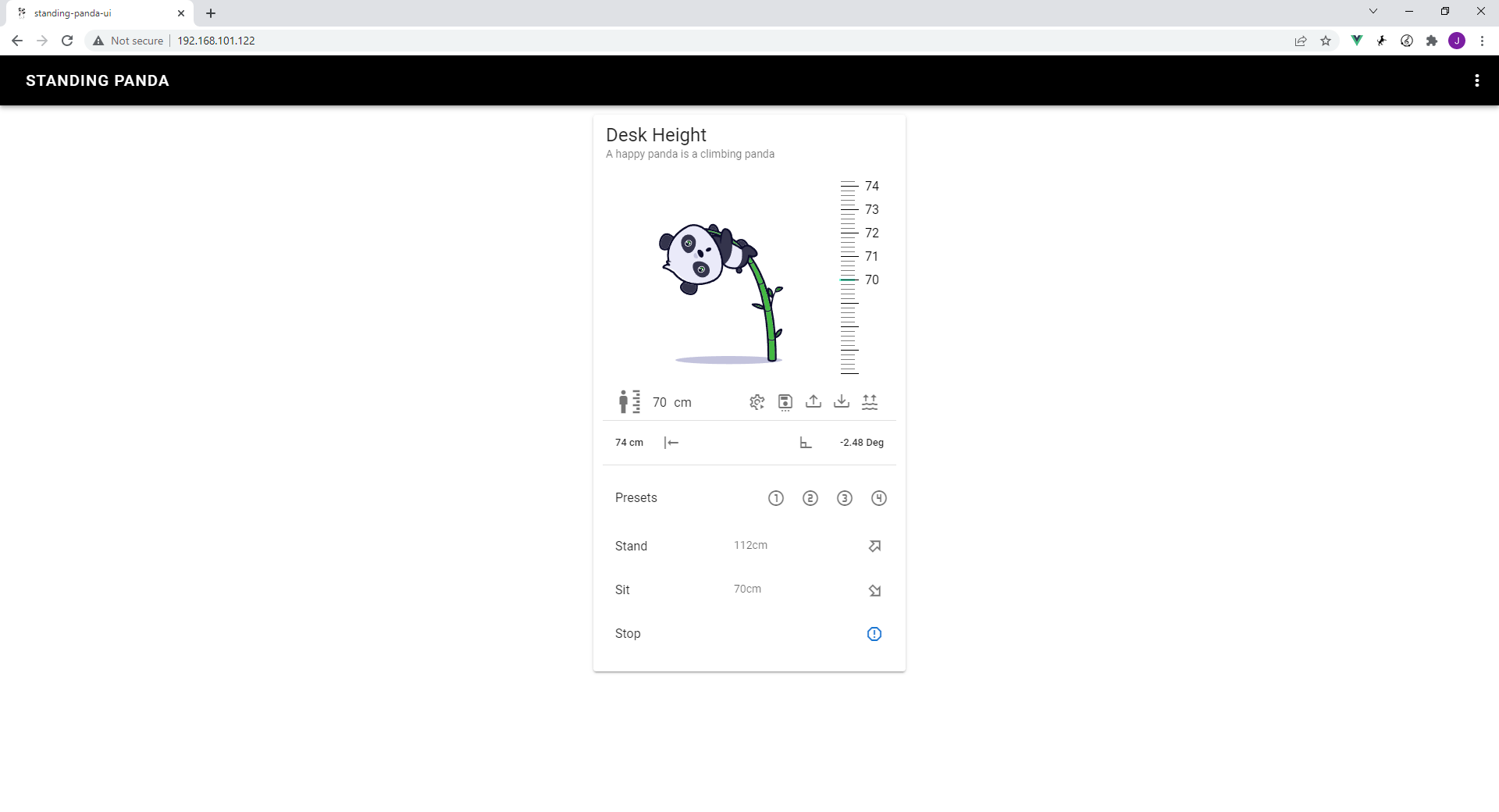 Gallery | Standing Panda - A not so smart smart-desk | Hackaday.io
