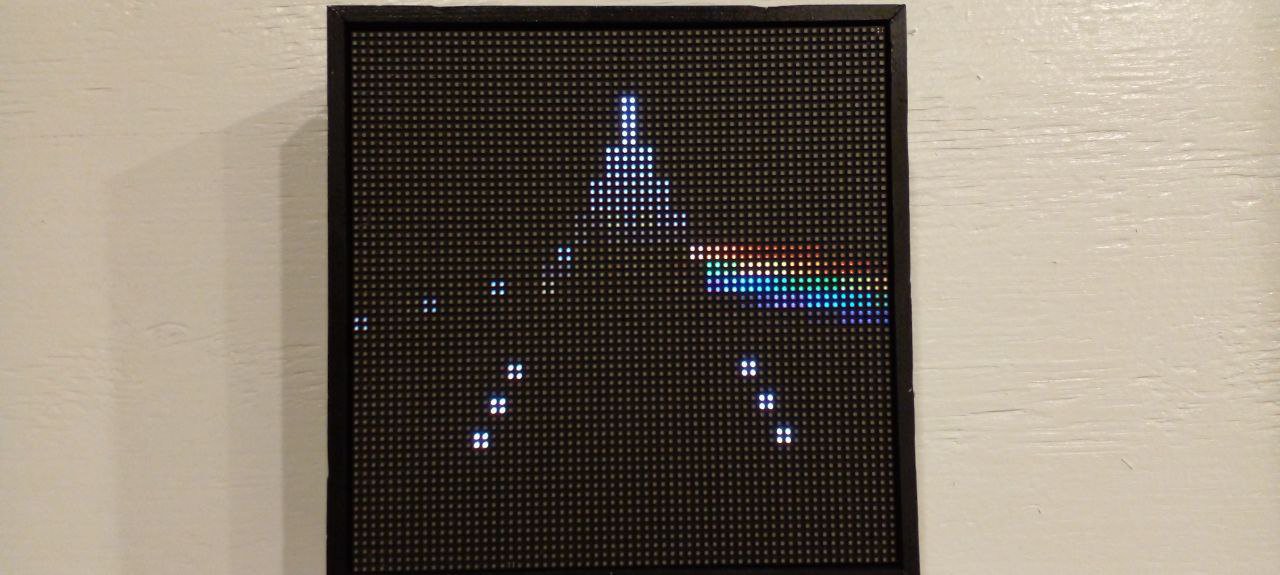 Gallery | MatrixMate a RGB Hub75 Module | Hackaday.io