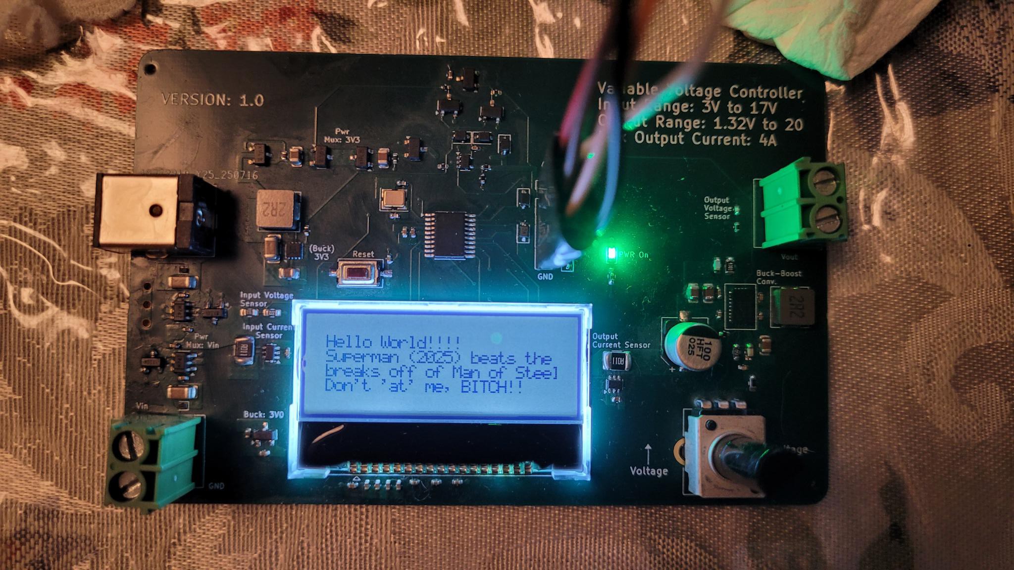 Variable Voltage Controller | Hackaday.io