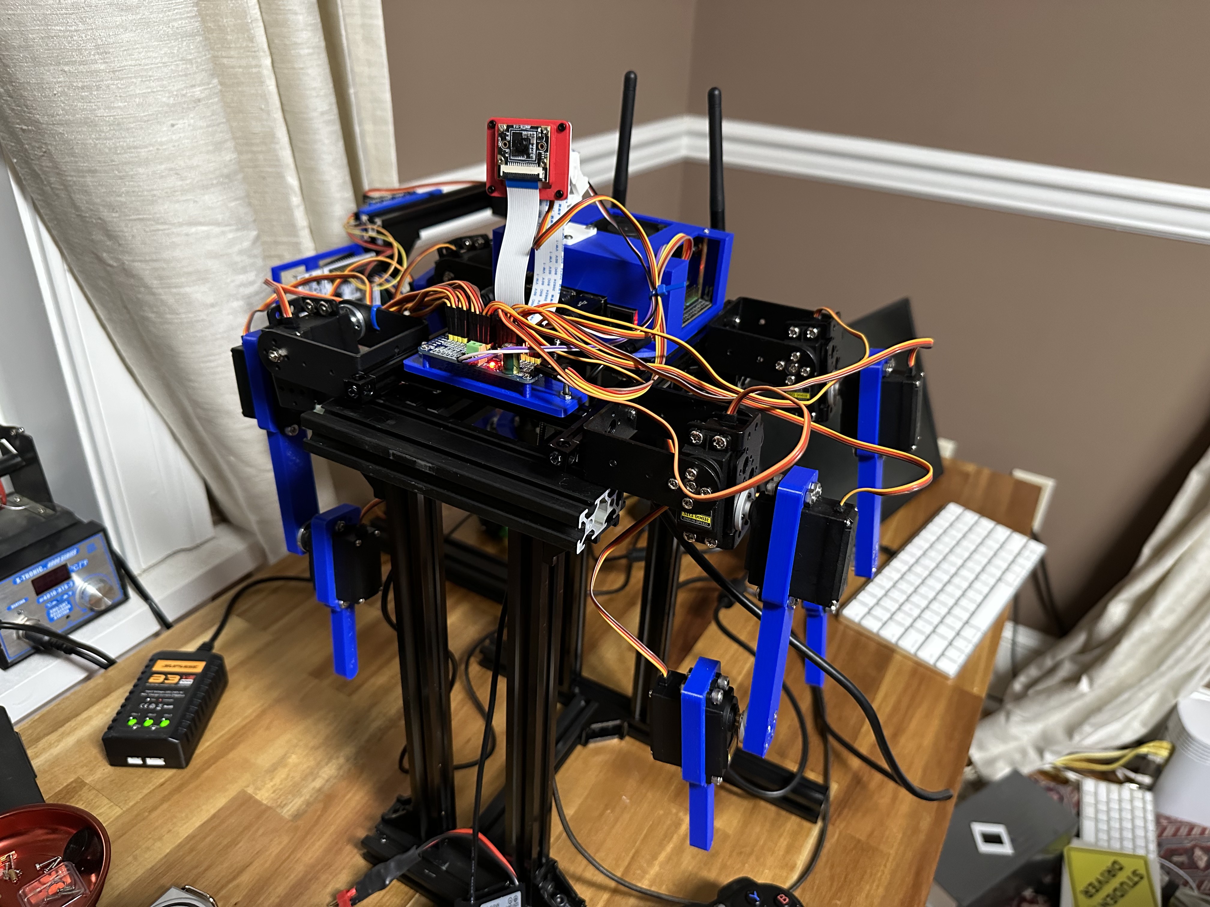 Gallery | RFEV - another quadruped robot | Hackaday.io