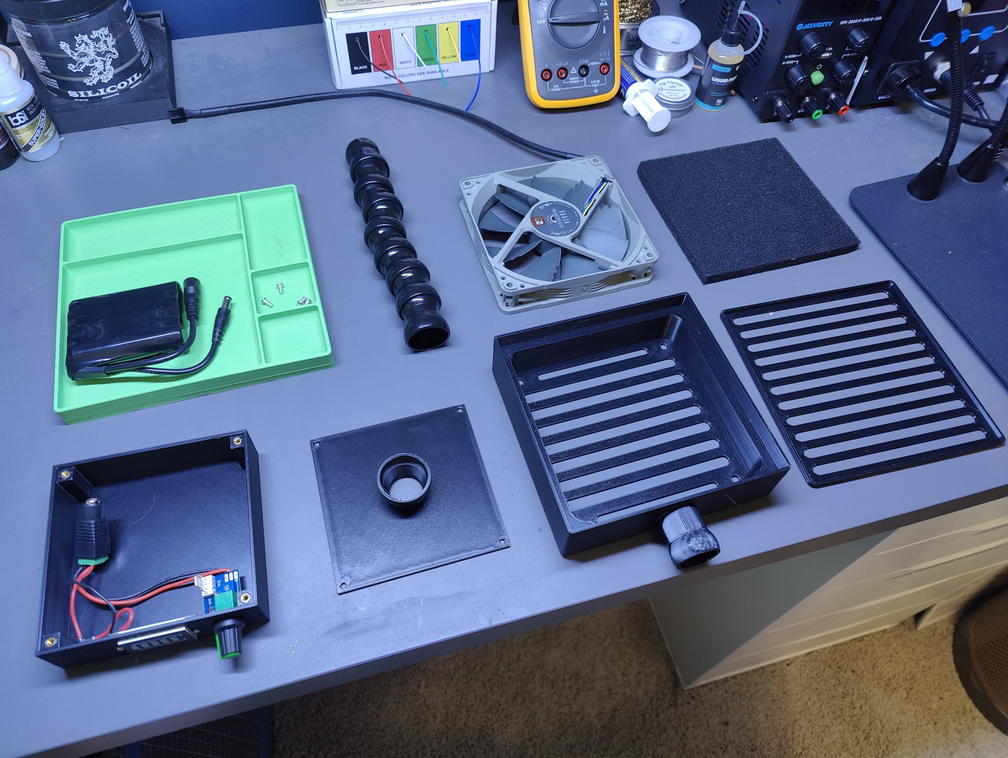 DIY Soldering Fume Extractor | Details | Hackaday.io