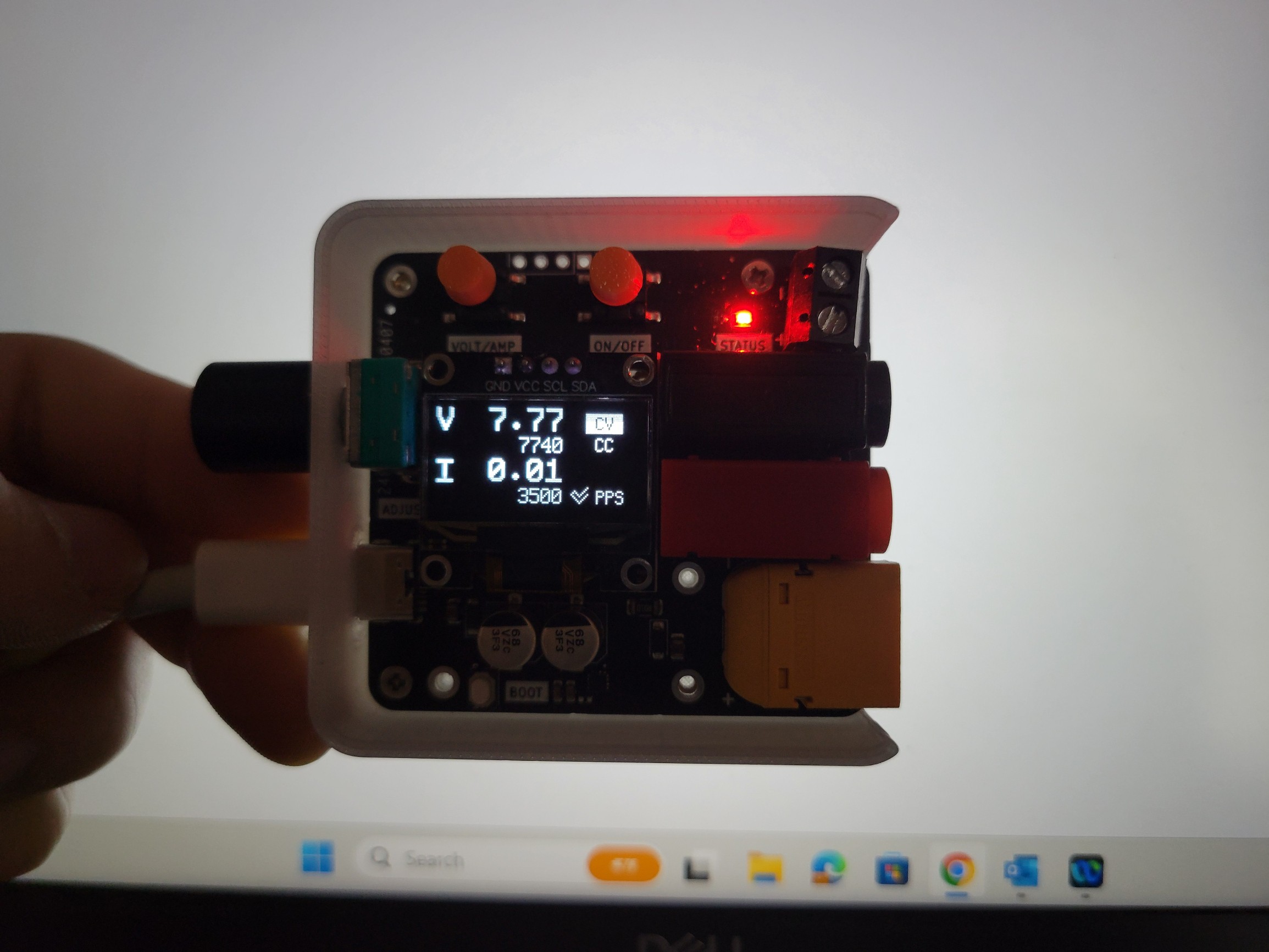 PocketPD - USB-C Portable Bench Power Supply | Hackaday.io