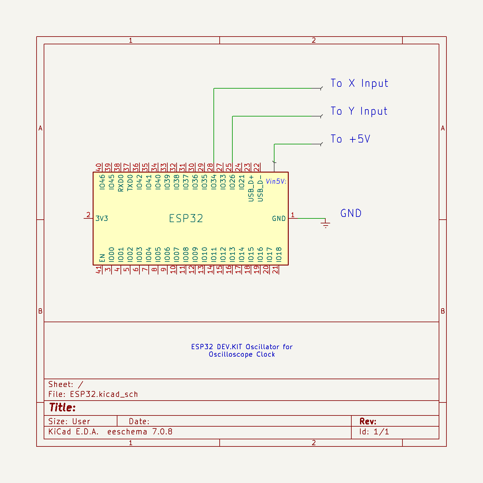 How to make Simplest ever Oscilloscope Clock | Details | Hackaday.io