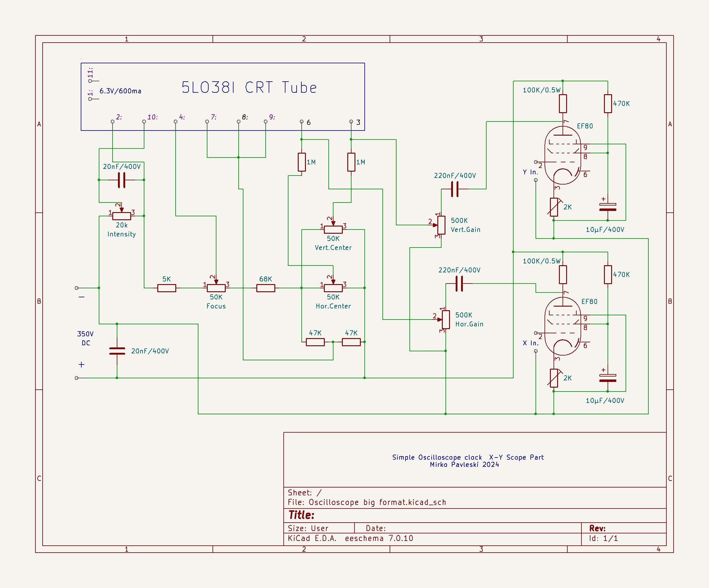 How to make Simplest ever Oscilloscope Clock | Hackaday.io
