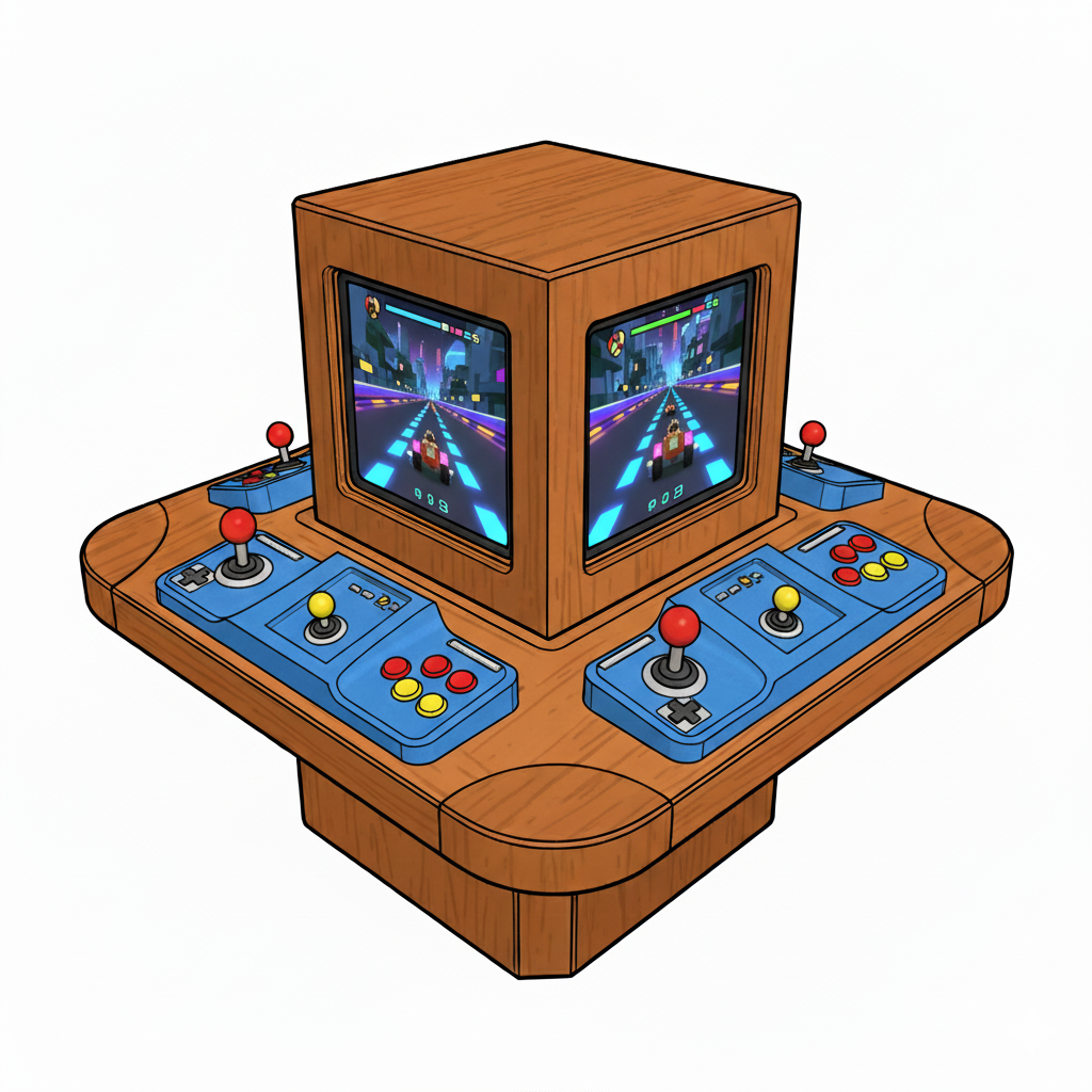 Gallery | N64 Splitscreen Arcade Table | Hackaday.io