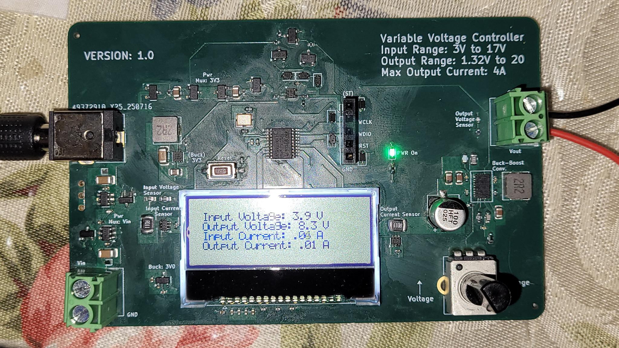 Variable Voltage Controller | Hackaday.io