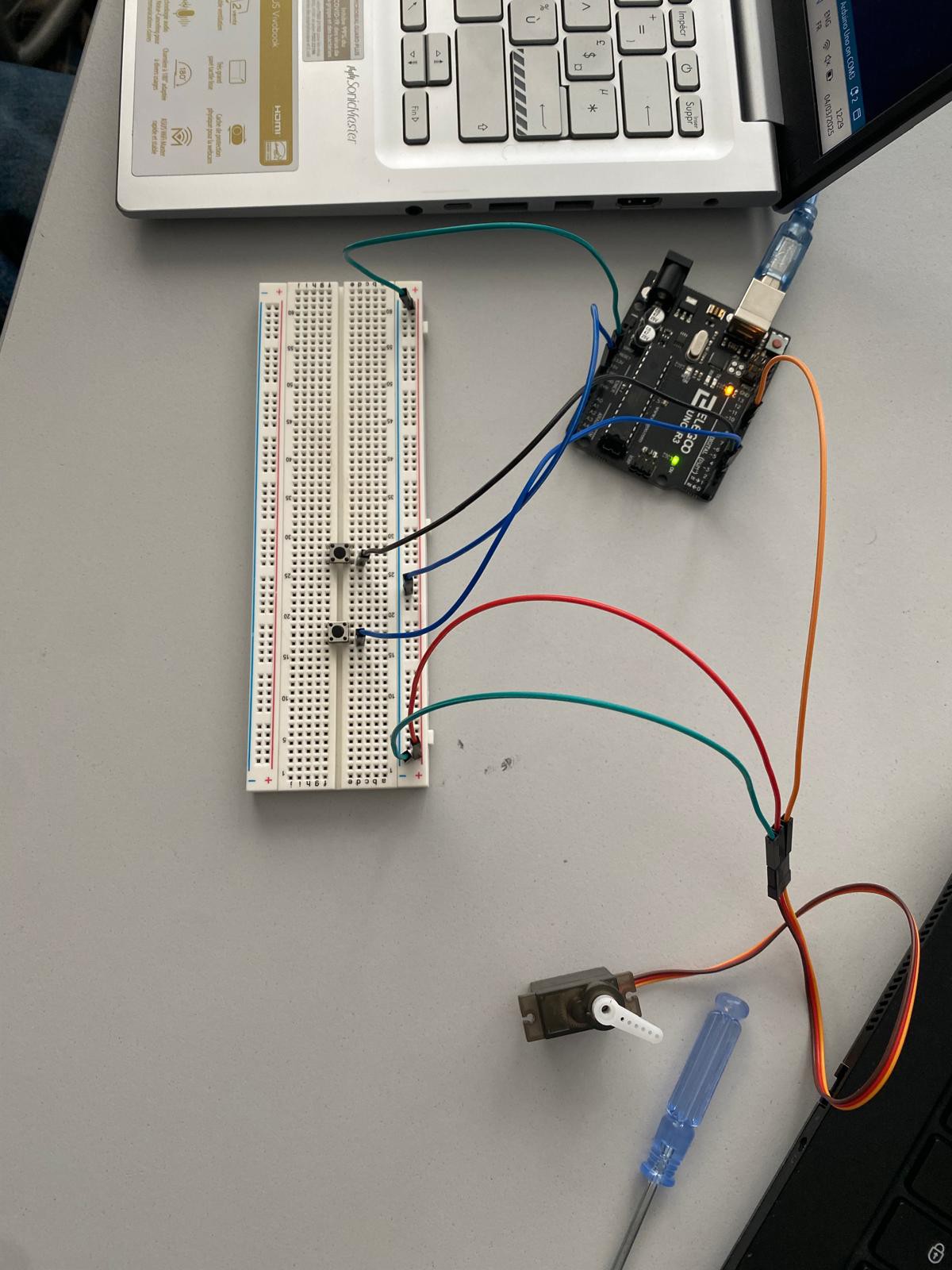 2nd Day functionality of the arm | Details | Hackaday.io