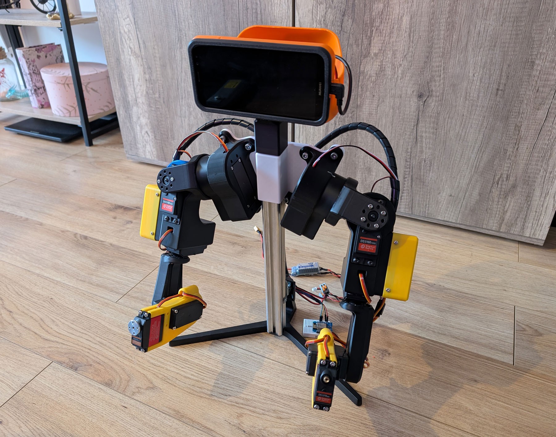 Almost humanoid robot | Hackaday.io