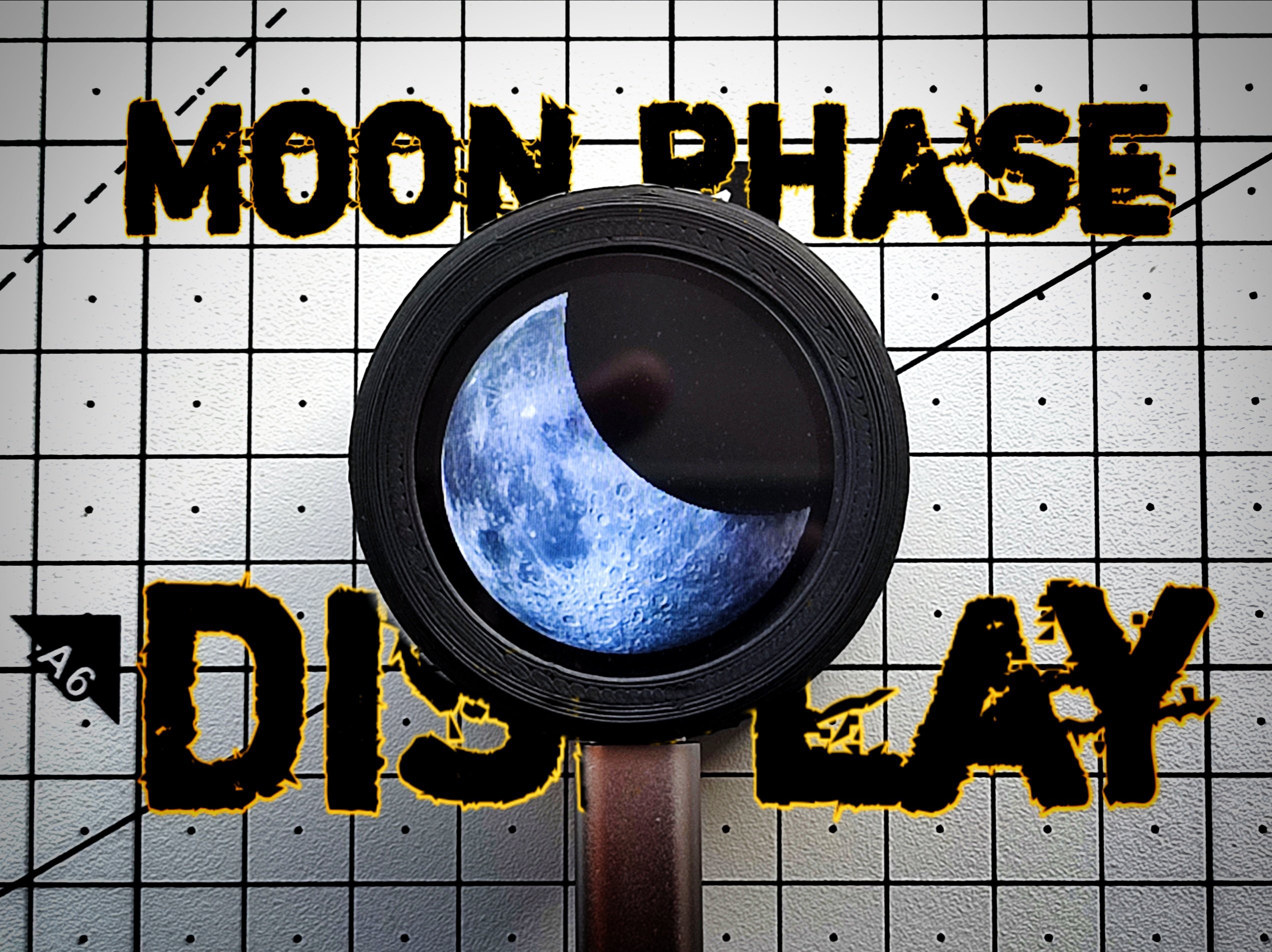 Luna - the Live Moon Phase Display | Details | Hackaday.io