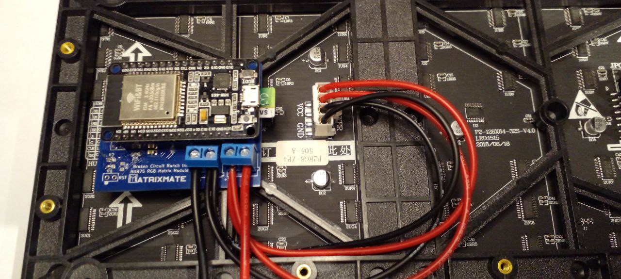 Gallery | MatrixMate a RGB Hub75 Module | Hackaday.io