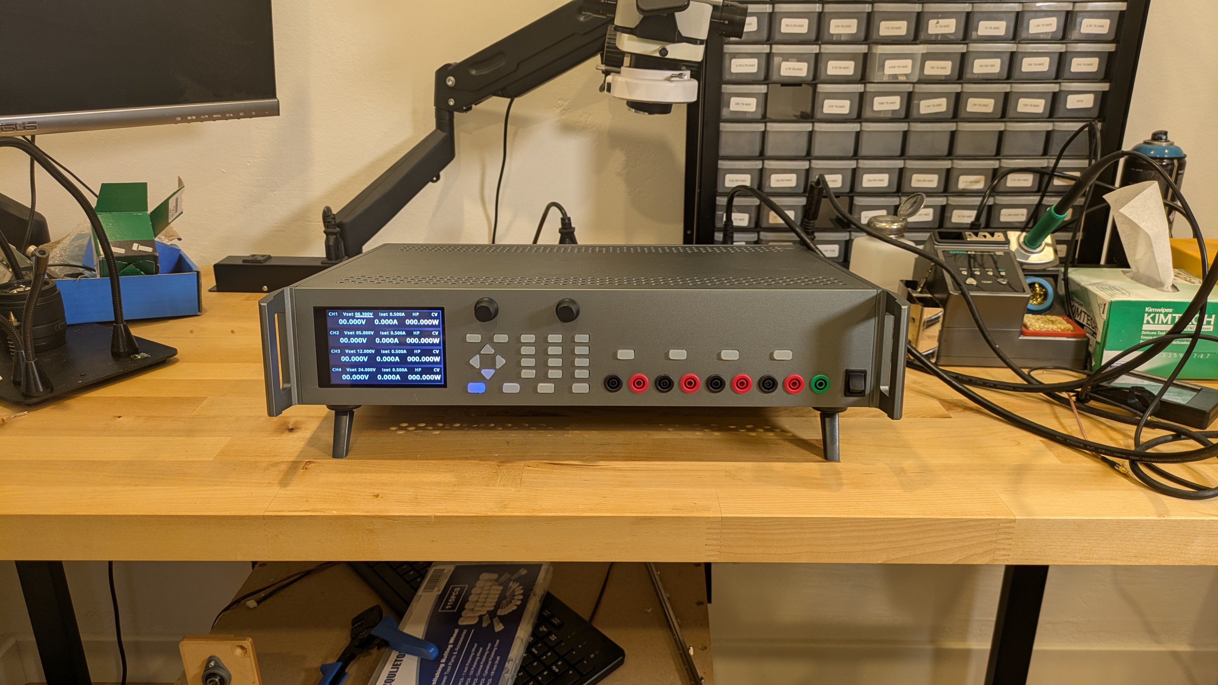 Gallery | 150W/CH 4CH BENCH POWER SUPPLY | Hackaday.io
