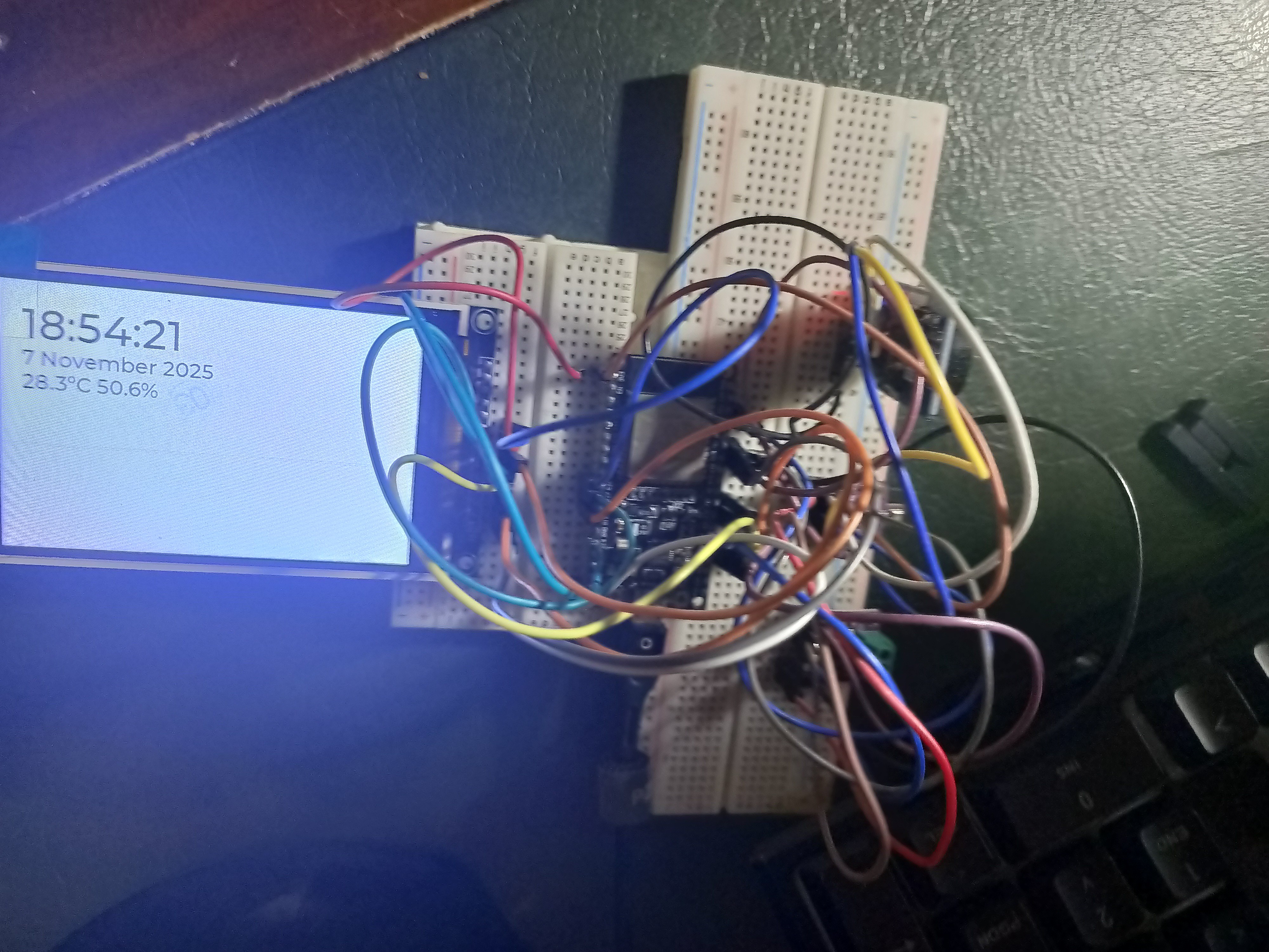 Web UI homepage update - displays basic weather info | Details | Hackaday.io