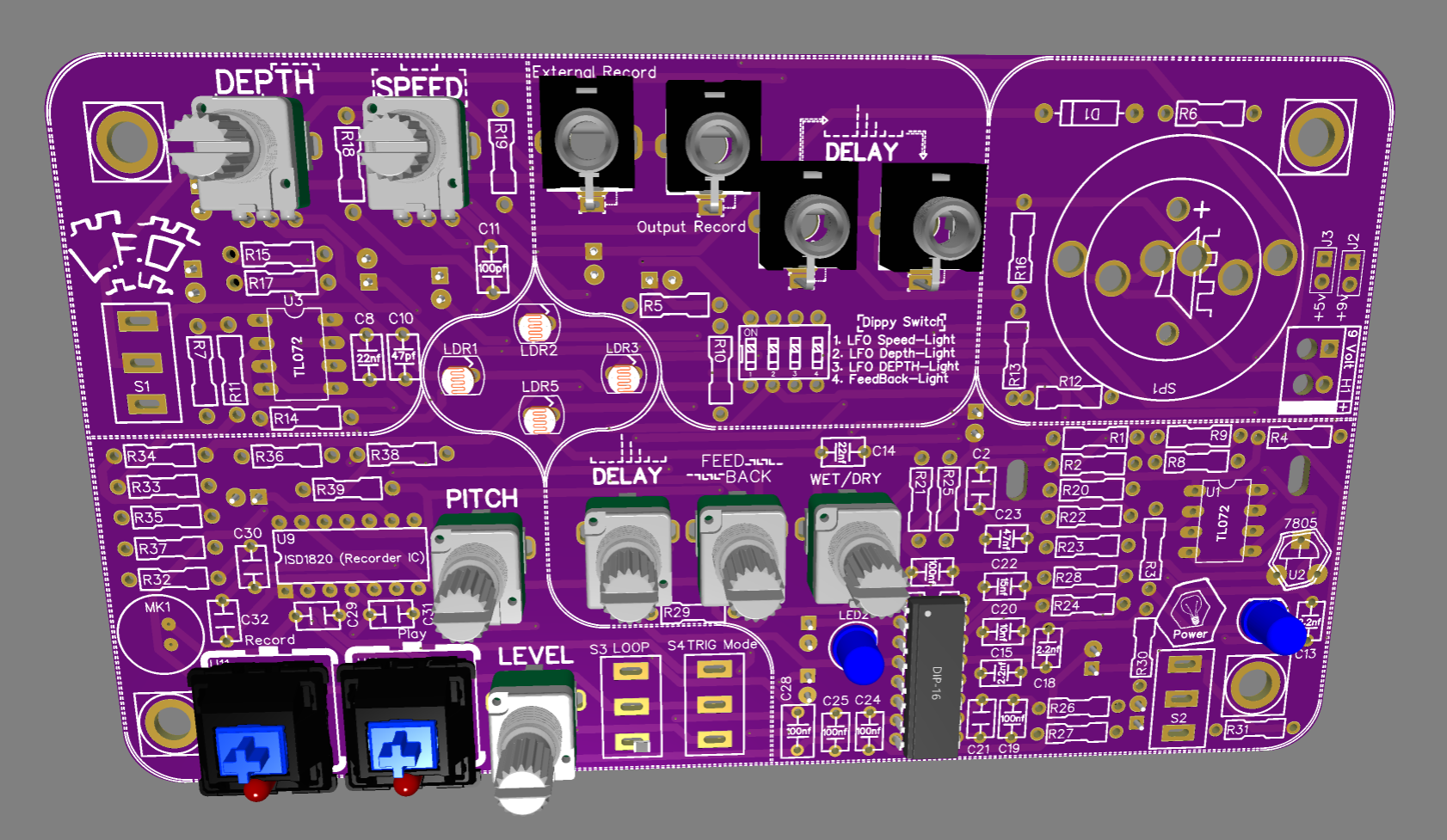 Project | Miners Echo Canary Delay SynthCard | Hackaday.io