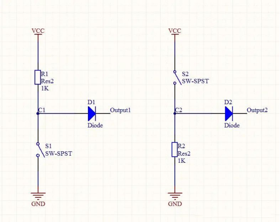 What is the difference between a pull-up and a pull-down resistor in a ...