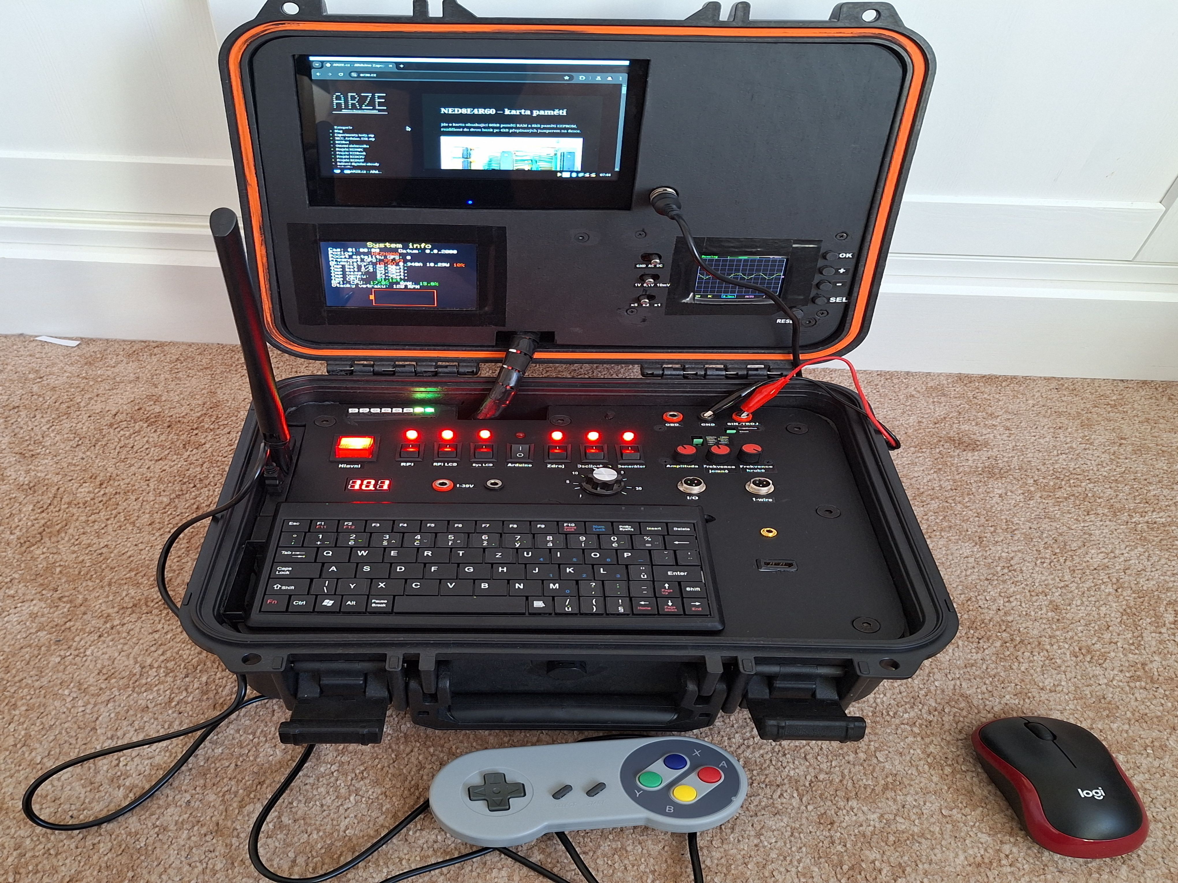 Gallery | Post-apocalyptic cyberdeck | Hackaday.io