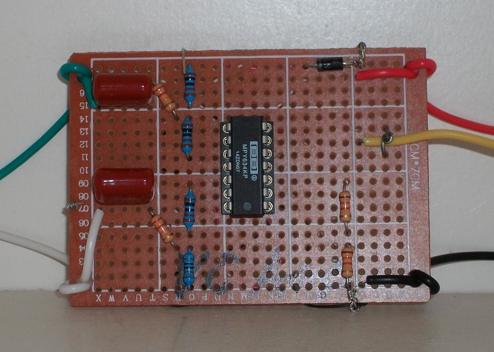 MPY634 Multiplier | Analogue Electronics | Hackaday.io
