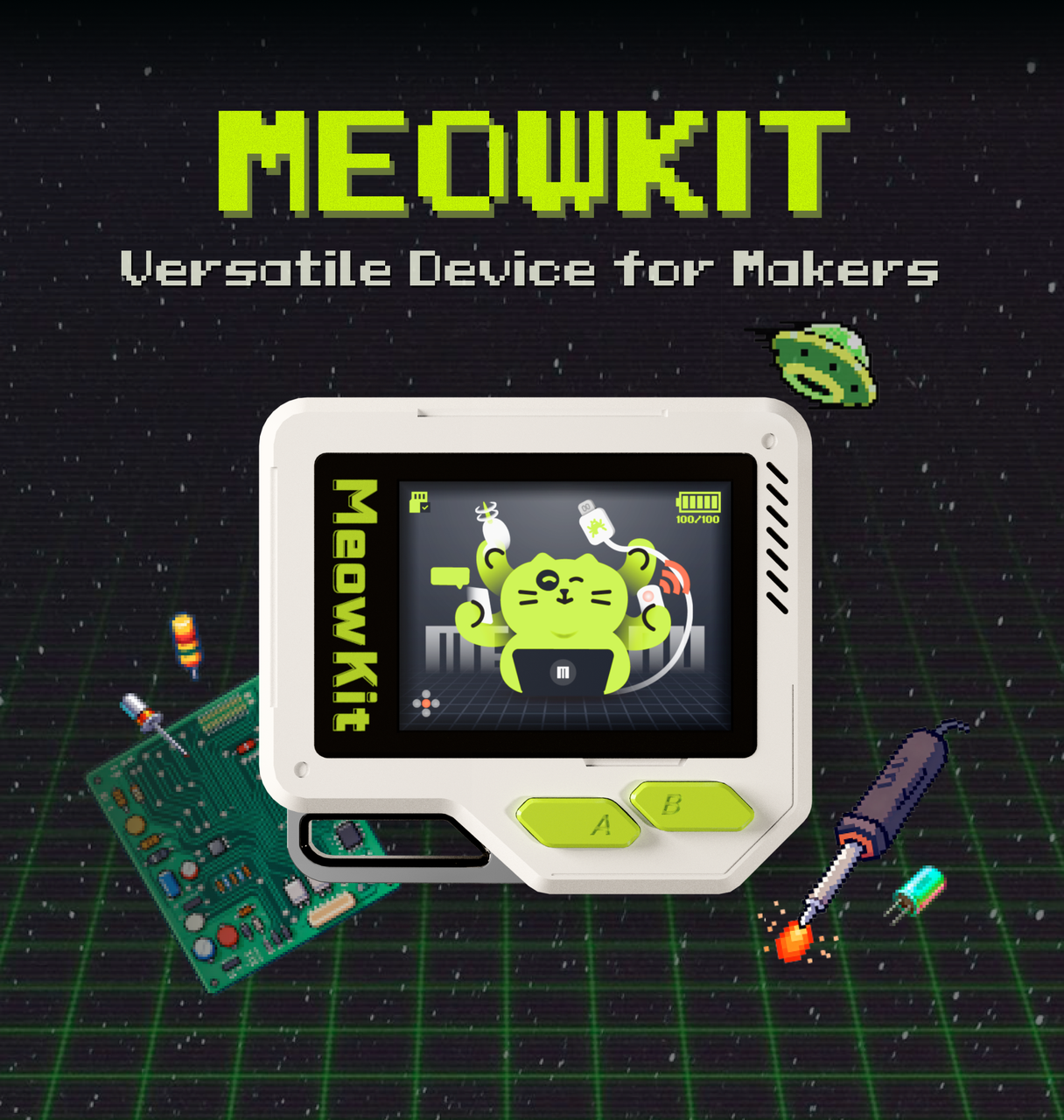 Gallery | MeowKit — Versatile Device for Makers | Hackaday.io