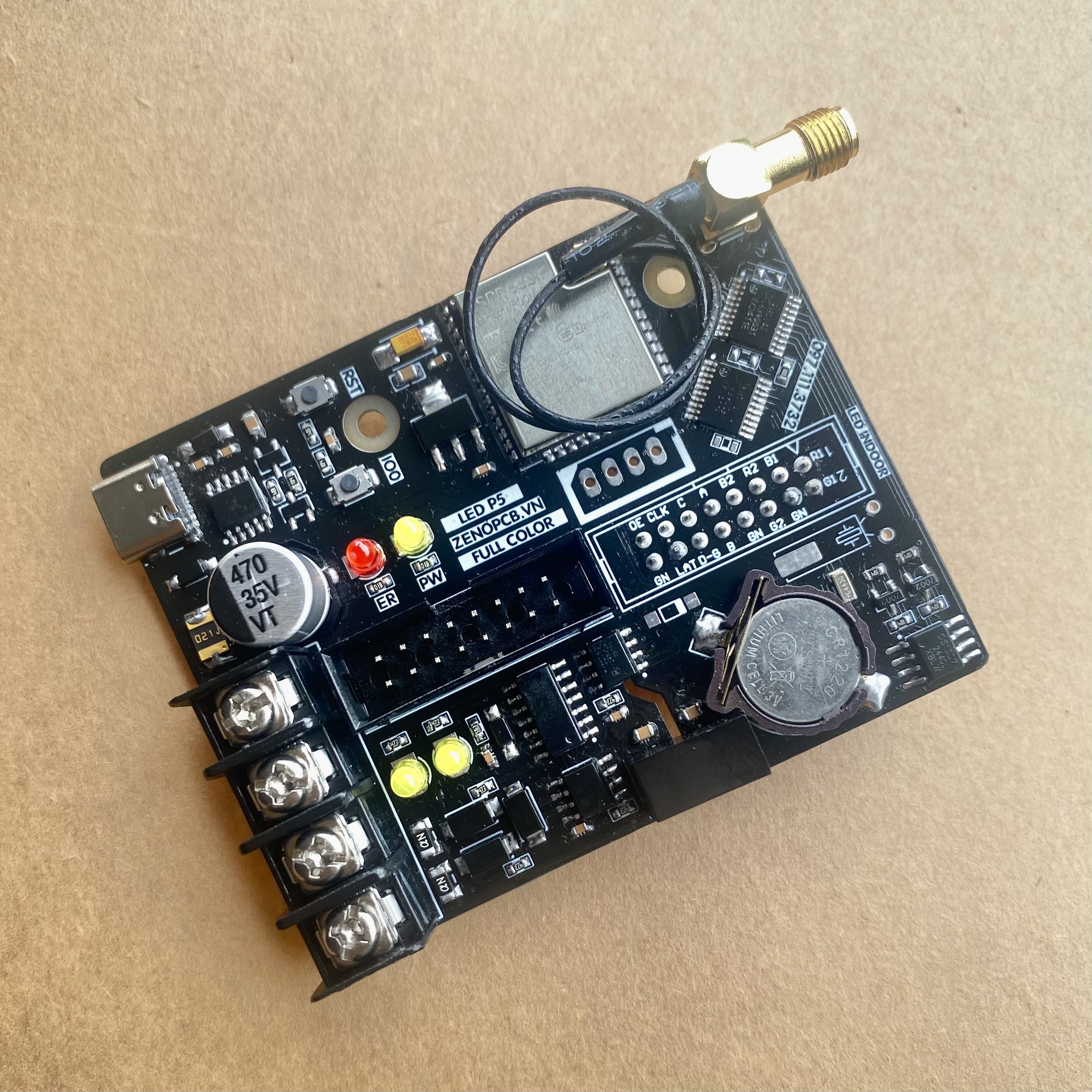 Gallery | ESP32 Control Led P5 Indoor and Outdoor color RGB | Hackaday.io