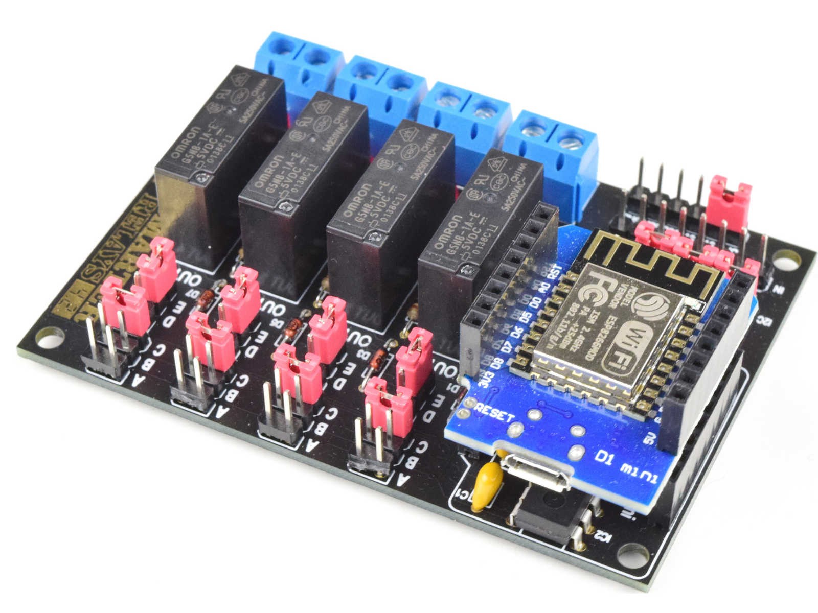 Gallery | 4-Channel Wi-Fi Relay DIY soldering Kit | Hackaday.io