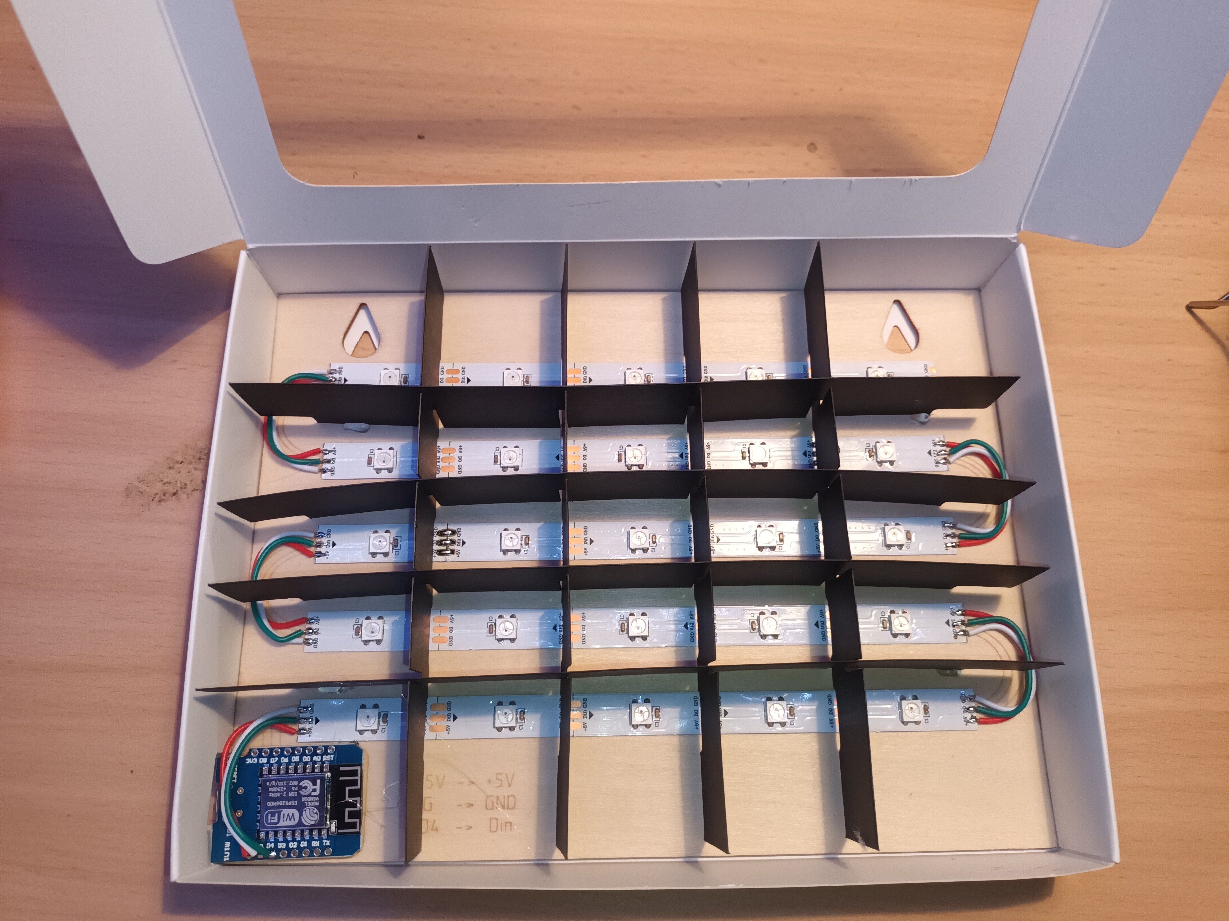 Gallery | Firmware for Boxclock from build-yours.de | Hackaday.io