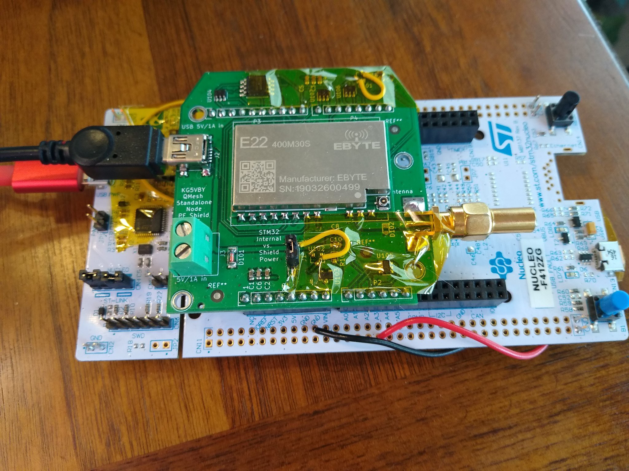 Gallery | QMesh: A LoRa-based Voice Mesh Network | Hackaday.io