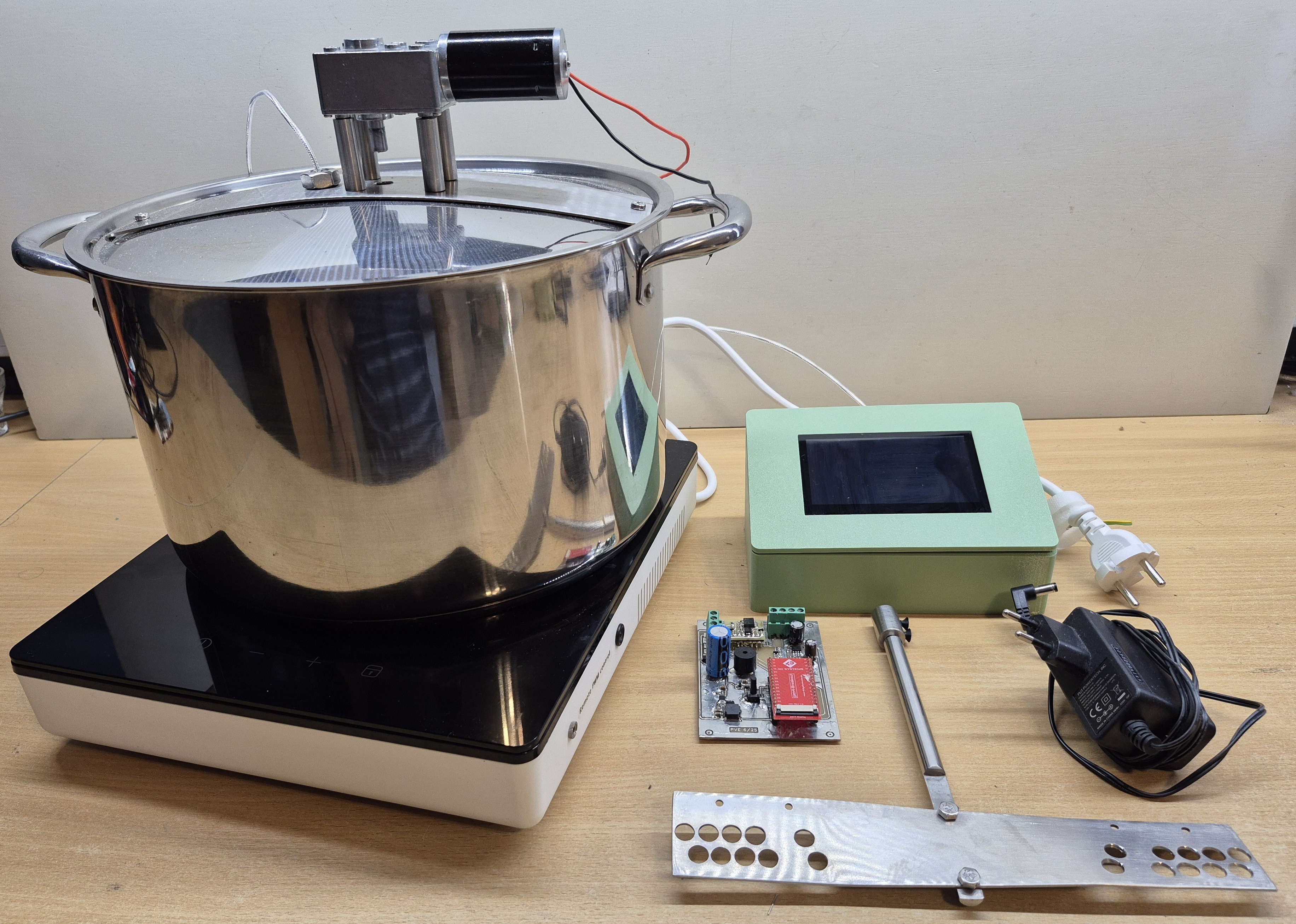 Gallery | 8-Liter Automated Beer Mashing and Cooking Machine | Hackaday.io