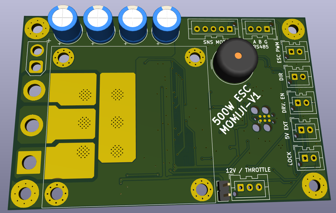 Hubmotor ESC - Project Momiji | Hackaday.io