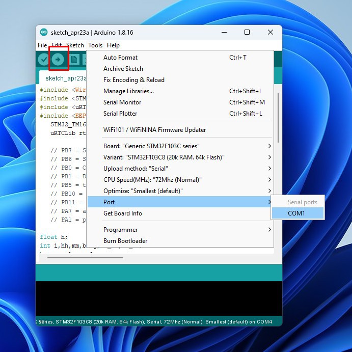 DIY STM32 Alarm Clock with 7-Segment Display | Details | Hackaday.io