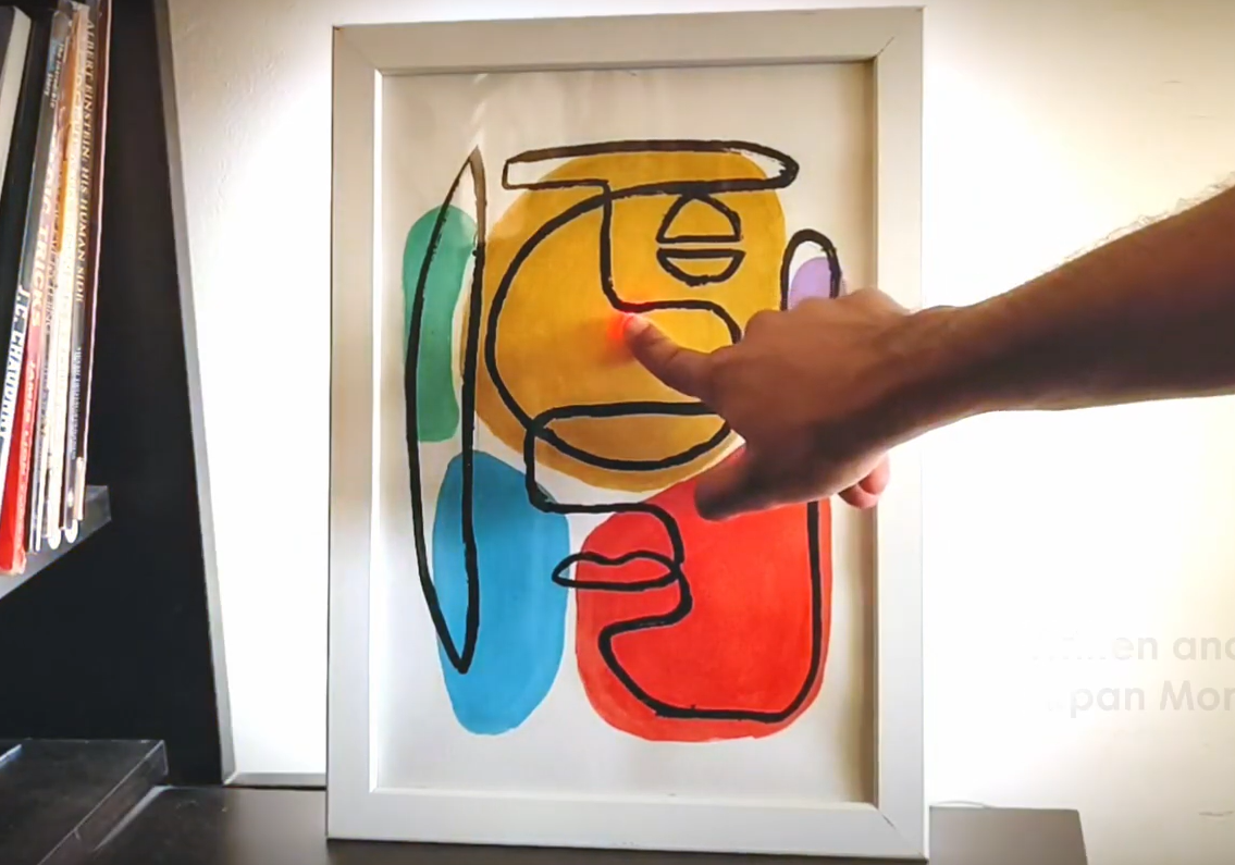 Gallery | Mood Light Matches Any Color You Tap on the Art | Hackaday.io