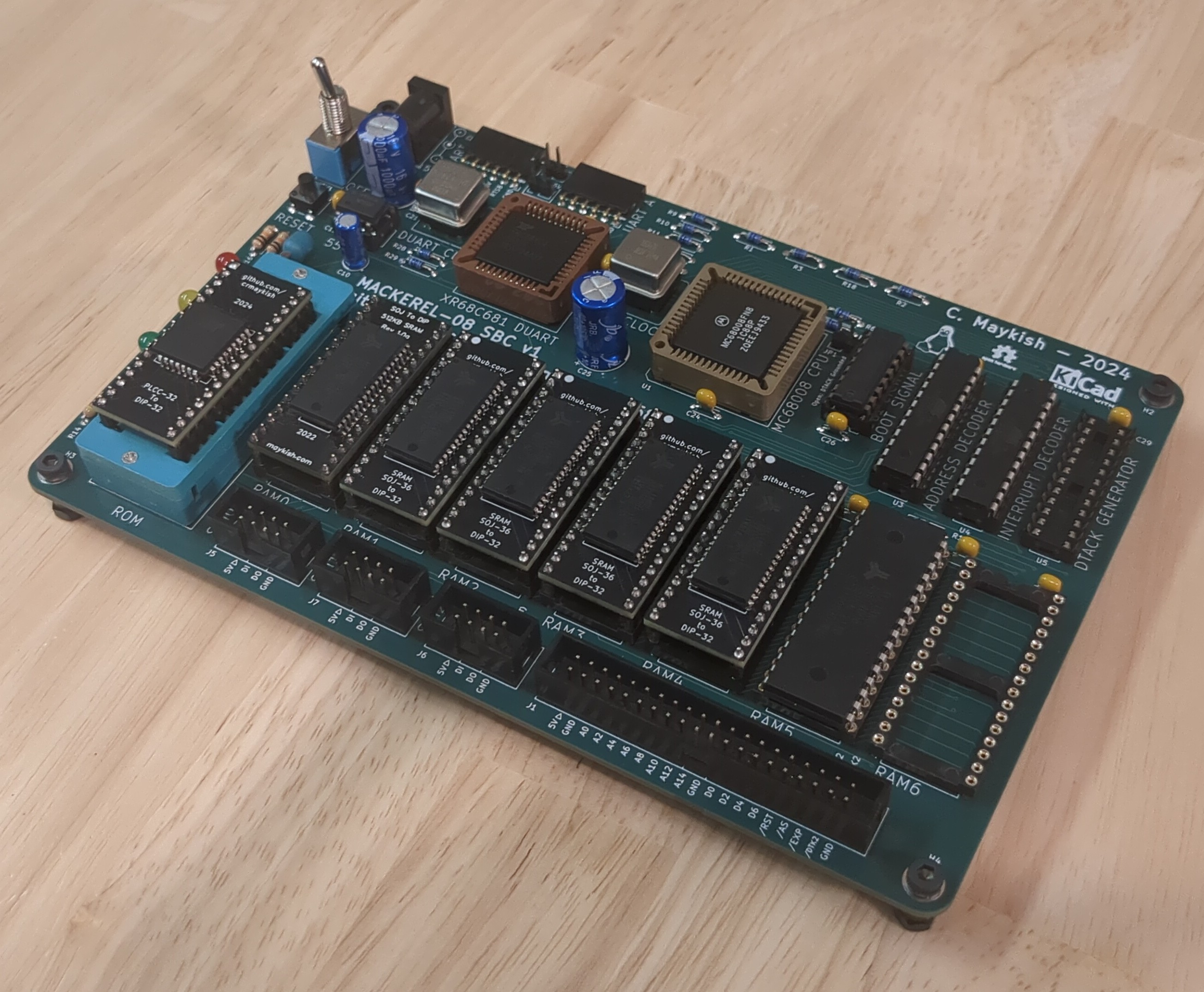 Gallery | Mackerel 68k Linux Computer | Hackaday.io